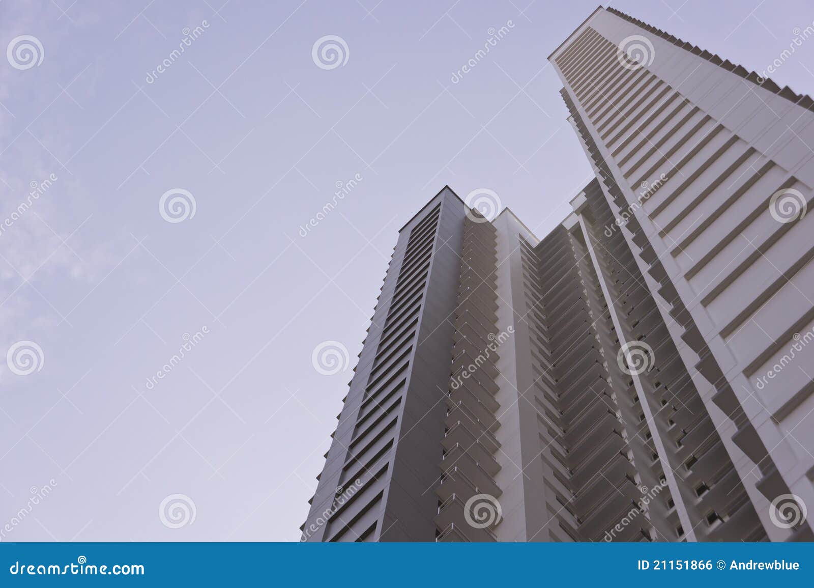 Big Grey Apartment Building Stock Photo - Image of glass, condominium ...