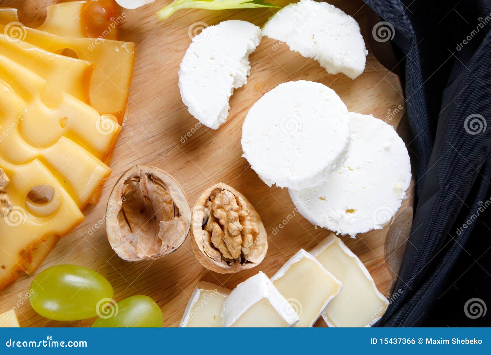 Big group of cheeses stock photo. Image of fruit, feta - 15437366