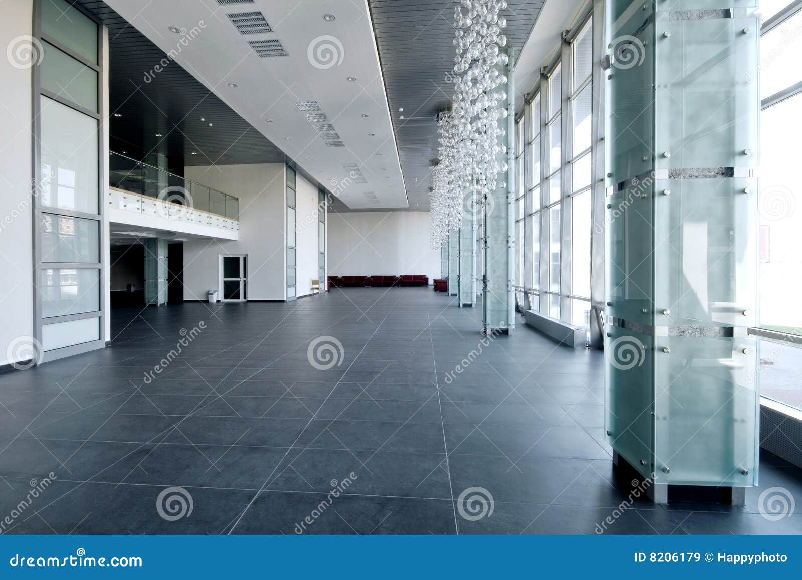 Big hall stock image. Image of indoors, industry, empty - 8206179