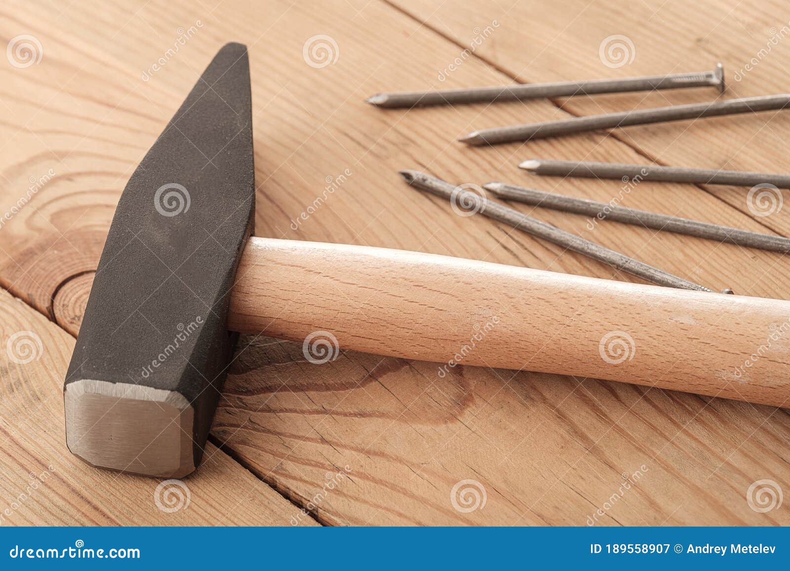 Hammer Ang Five Chisels Stock Photo | CartoonDealer.com #13401642