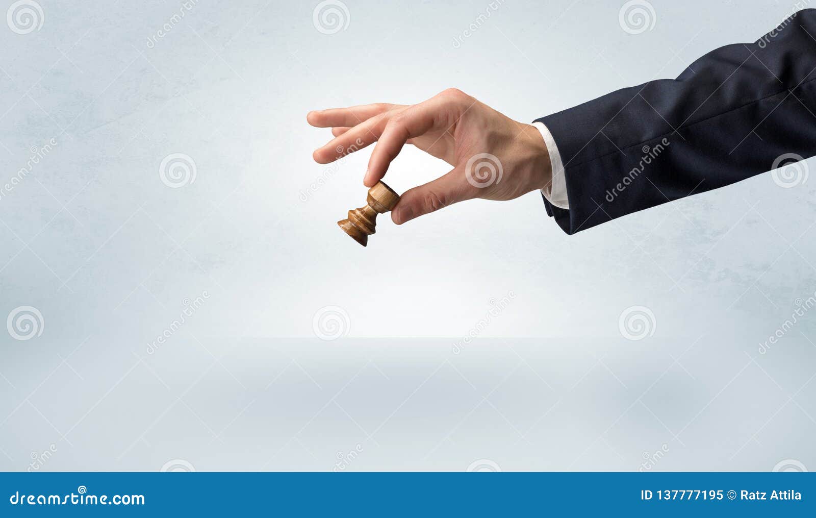 Big Hand Taking His Next Step on Chess Game Stock Image - Image of king ...