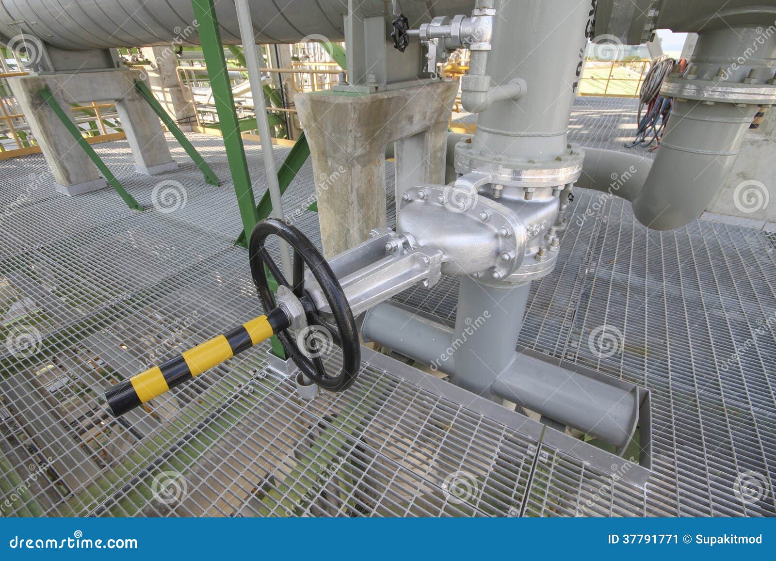 Big handle valve stock image. Image of valve, equipment - 37791771