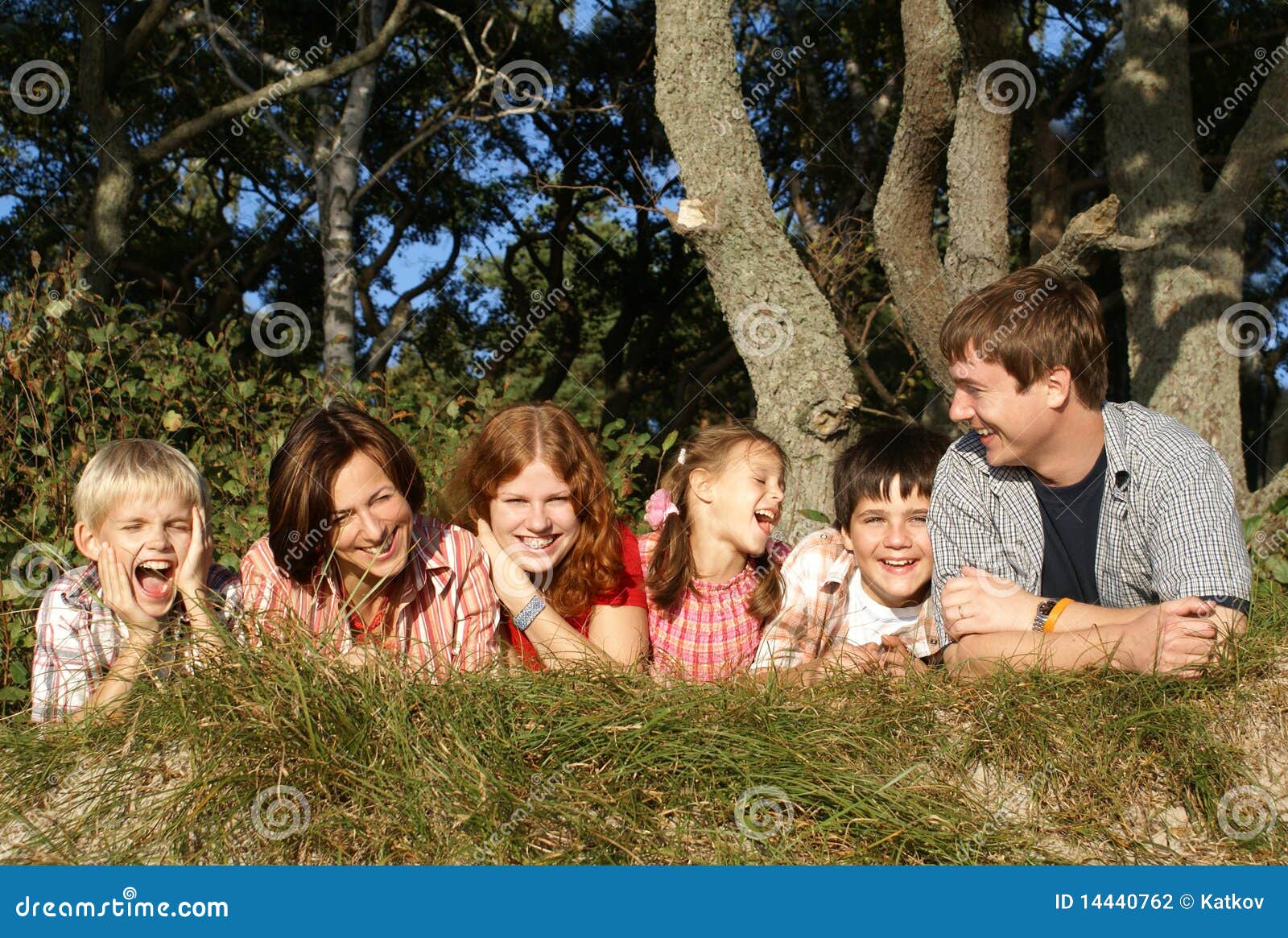Big happy family stock photo. Image of positive, parenting - 14440762