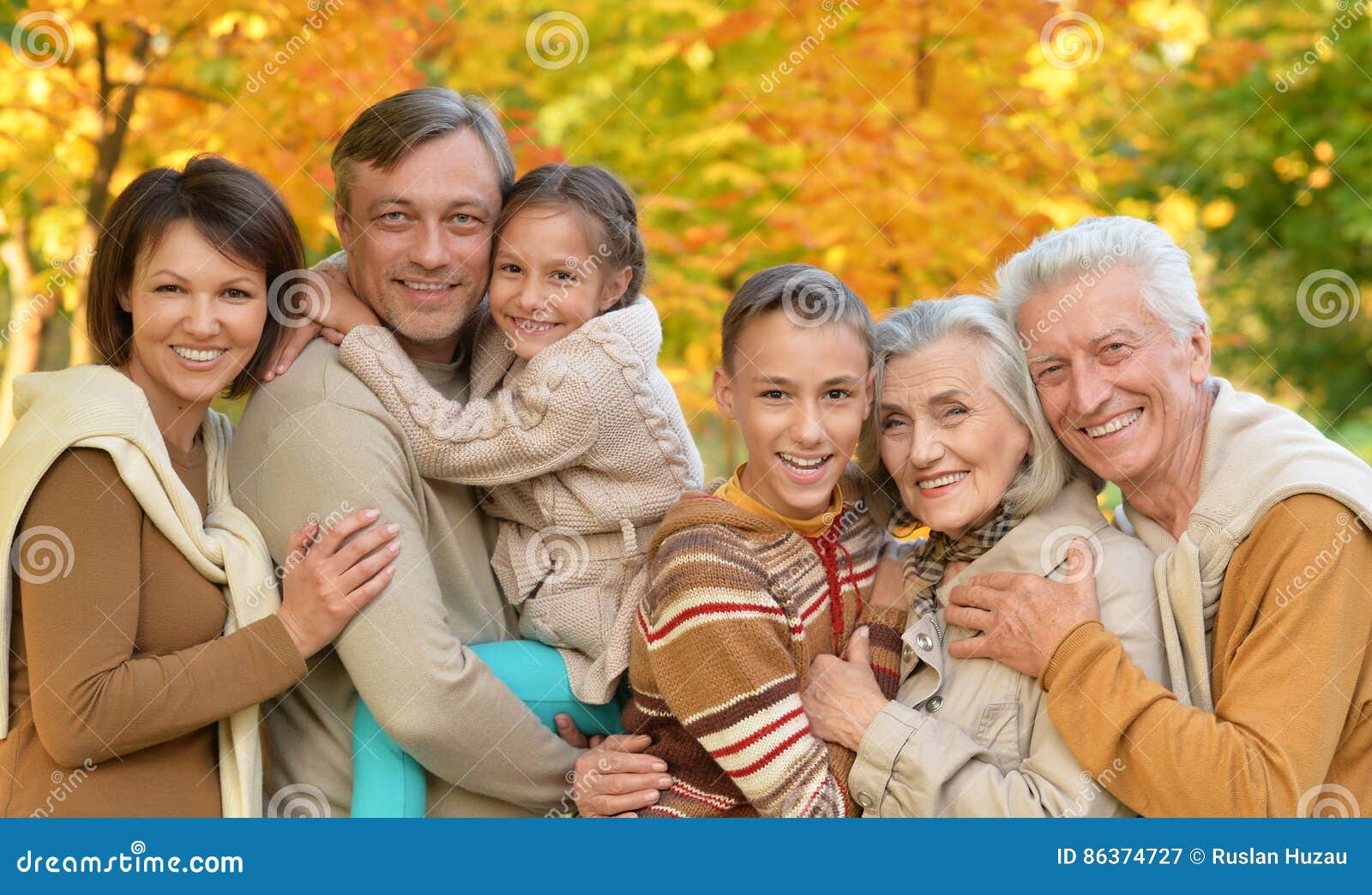 Big happy family stock image. Image of friendship, daughter - 86374727