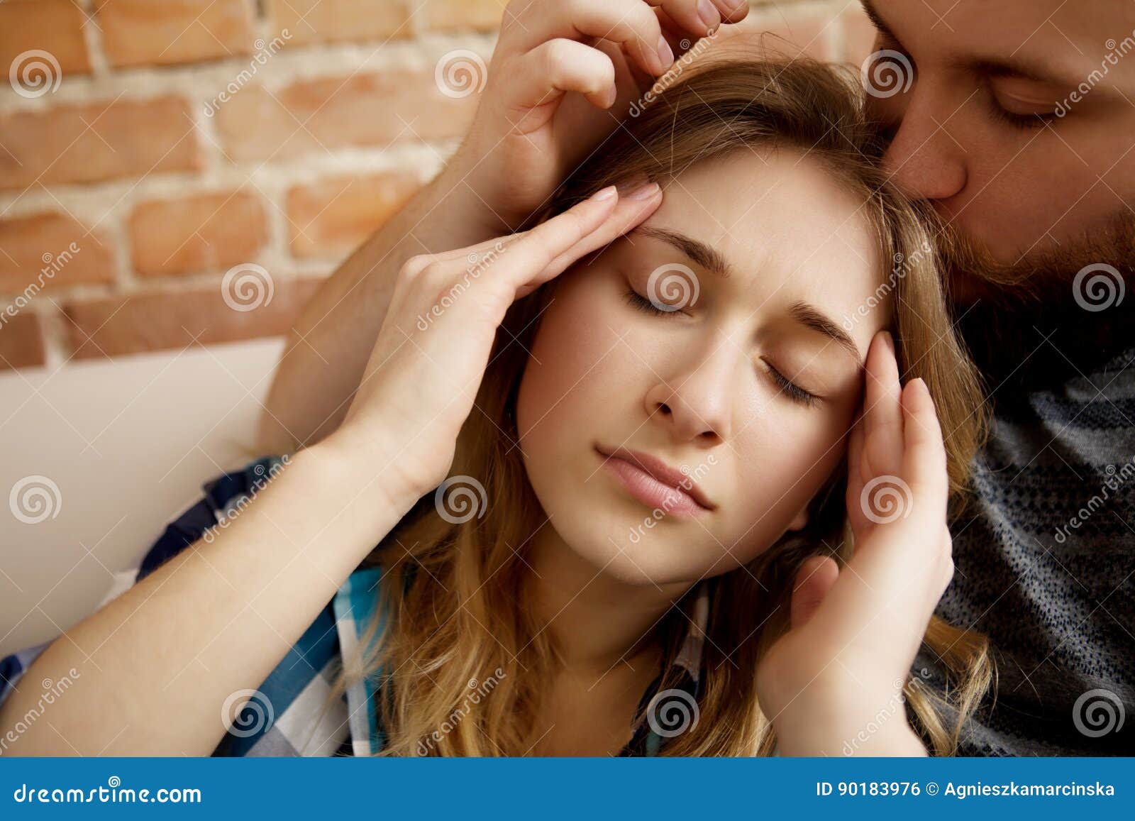 Big Headache, Migraine Problem. Stock Photo - Image of crisis, home ...