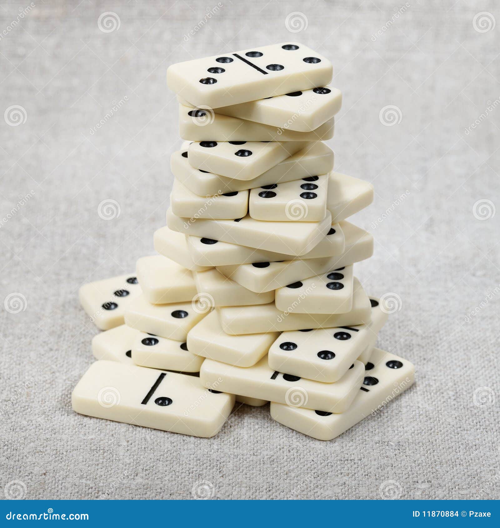 Big Heap of Ancient Counters of Dominoes Stock Photo - Image of canvas ...