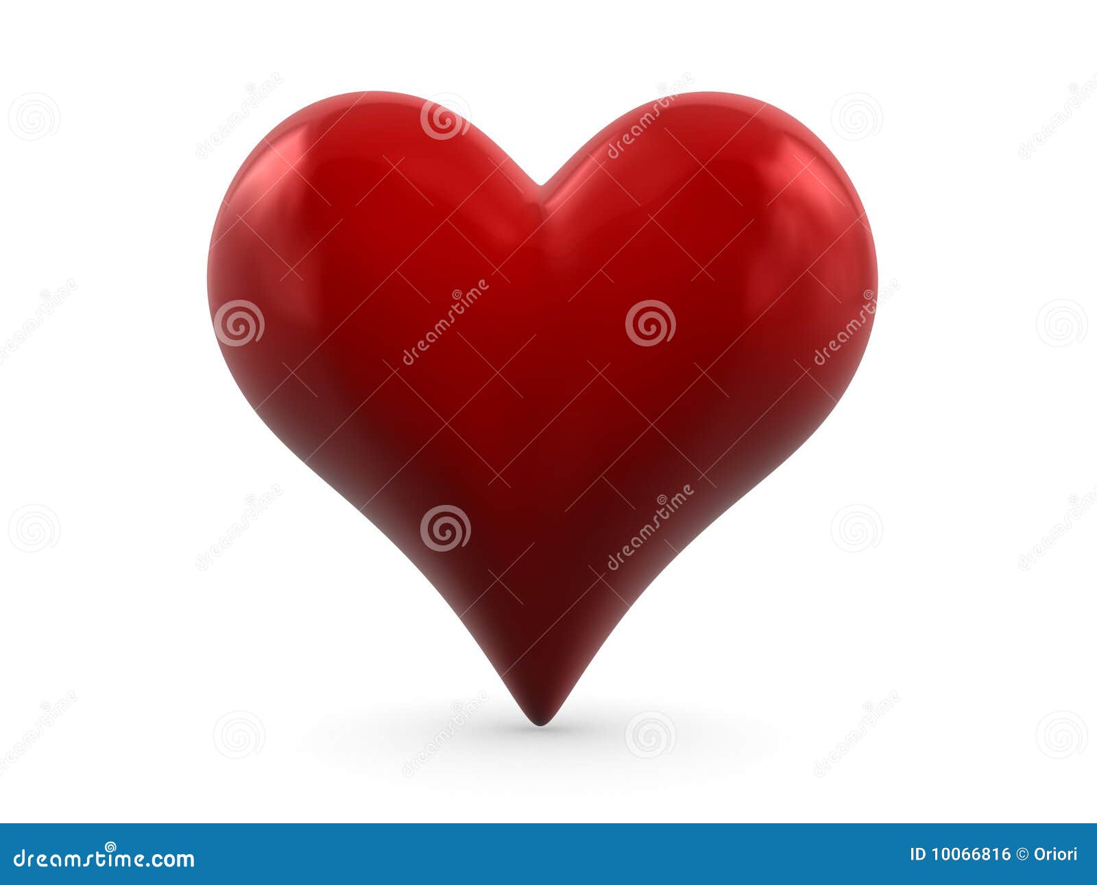 Big heart stock illustration. Illustration of sweet, white - 10066816