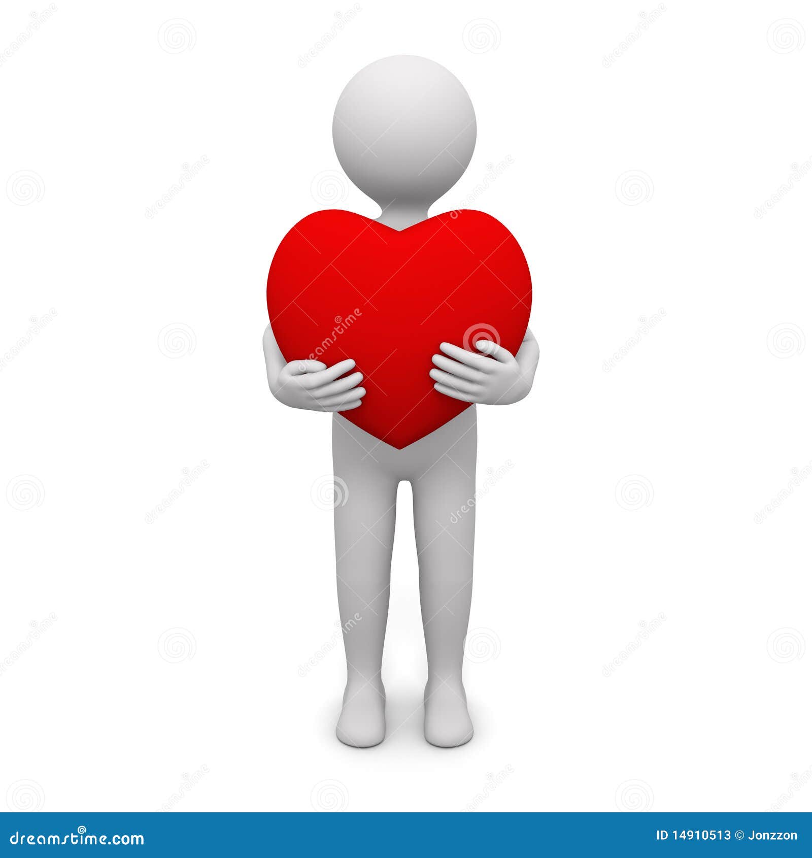 Big heart stock illustration. Illustration of gift, human - 14910513