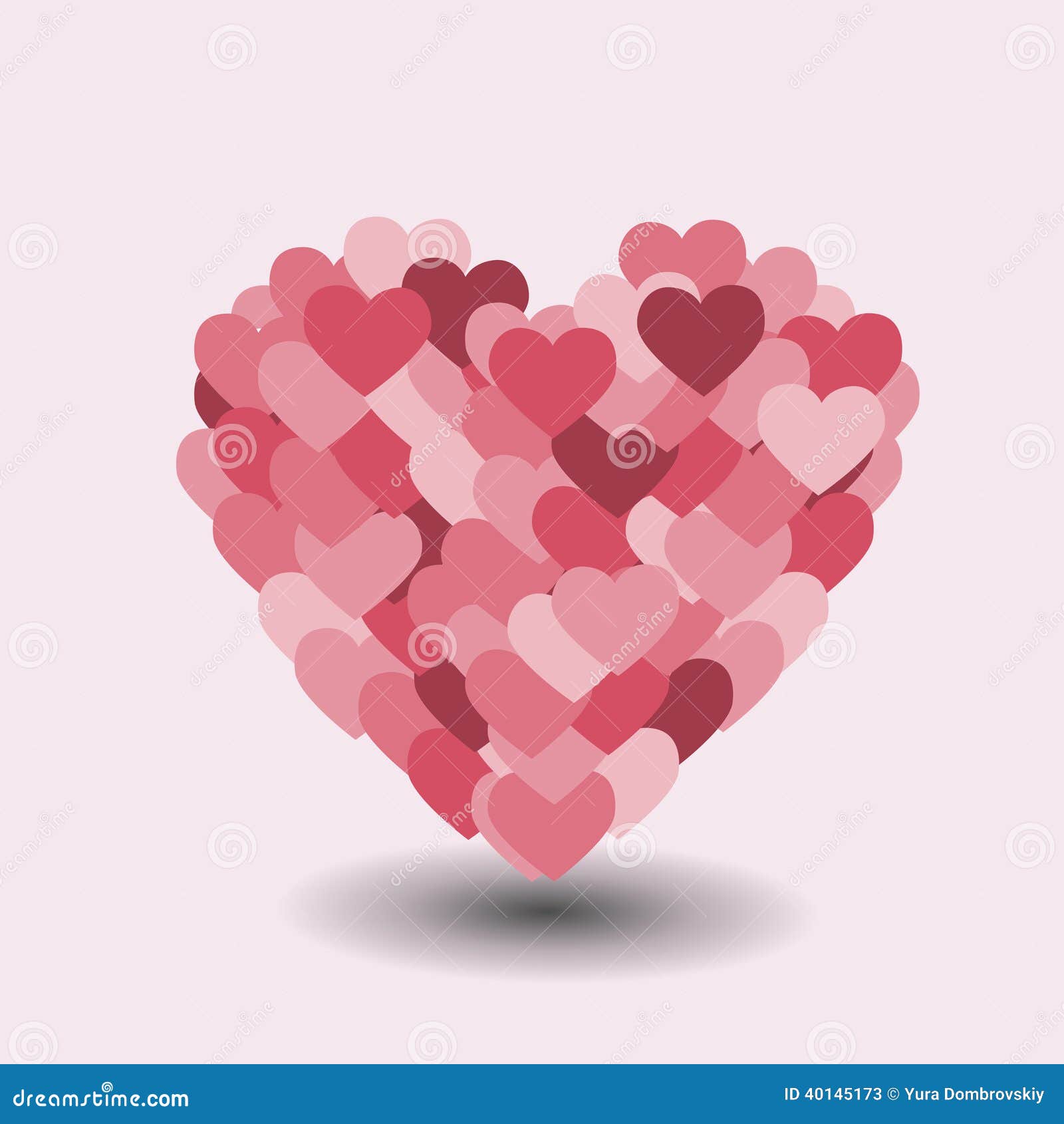 Big Heart stock vector. Illustration of delicate, interior - 40145173