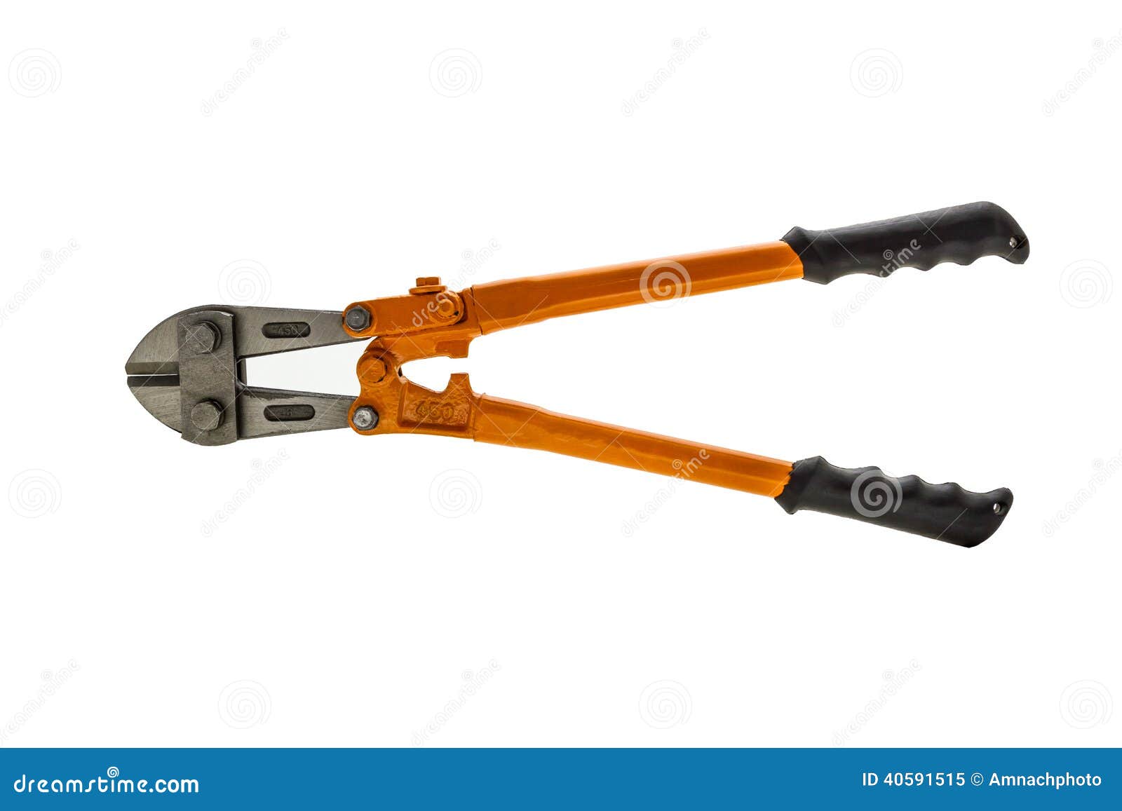 Big Heavy Duty Bolt Cutters. Stock Image - Image of crime, cutter: 40591515