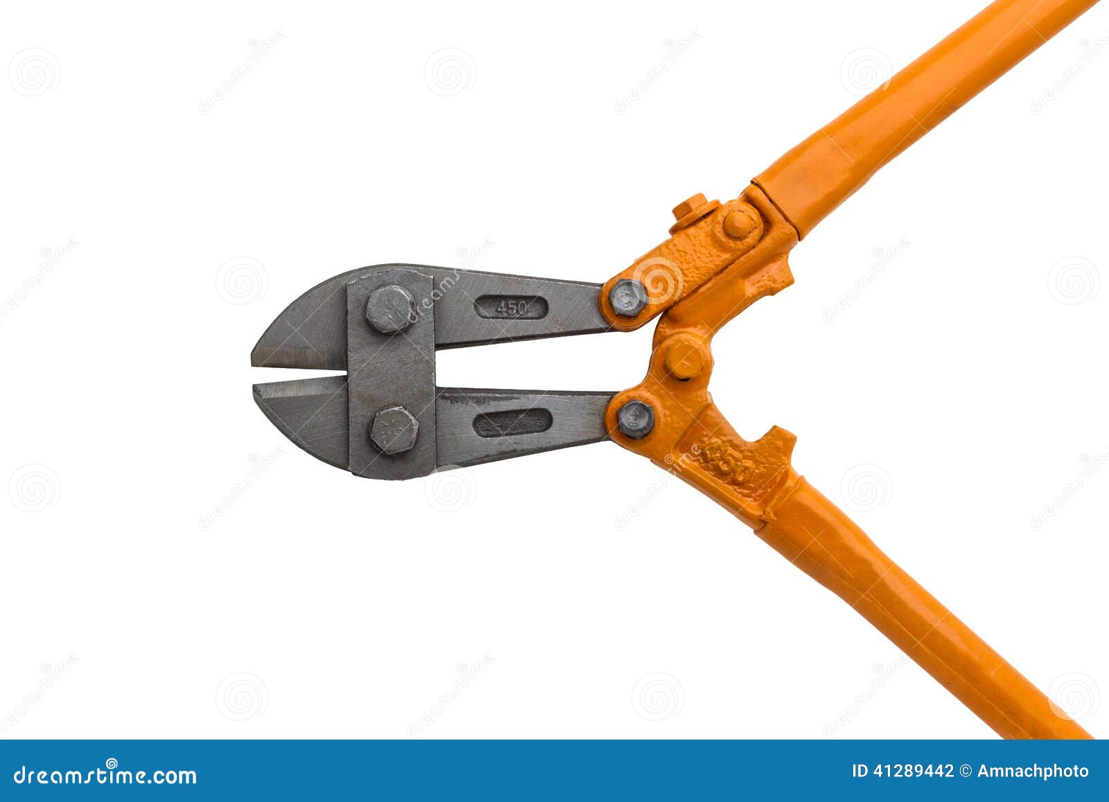 Big Heavy Duty Bolt Cutters. Stock Photo - Image of criminal, steal ...