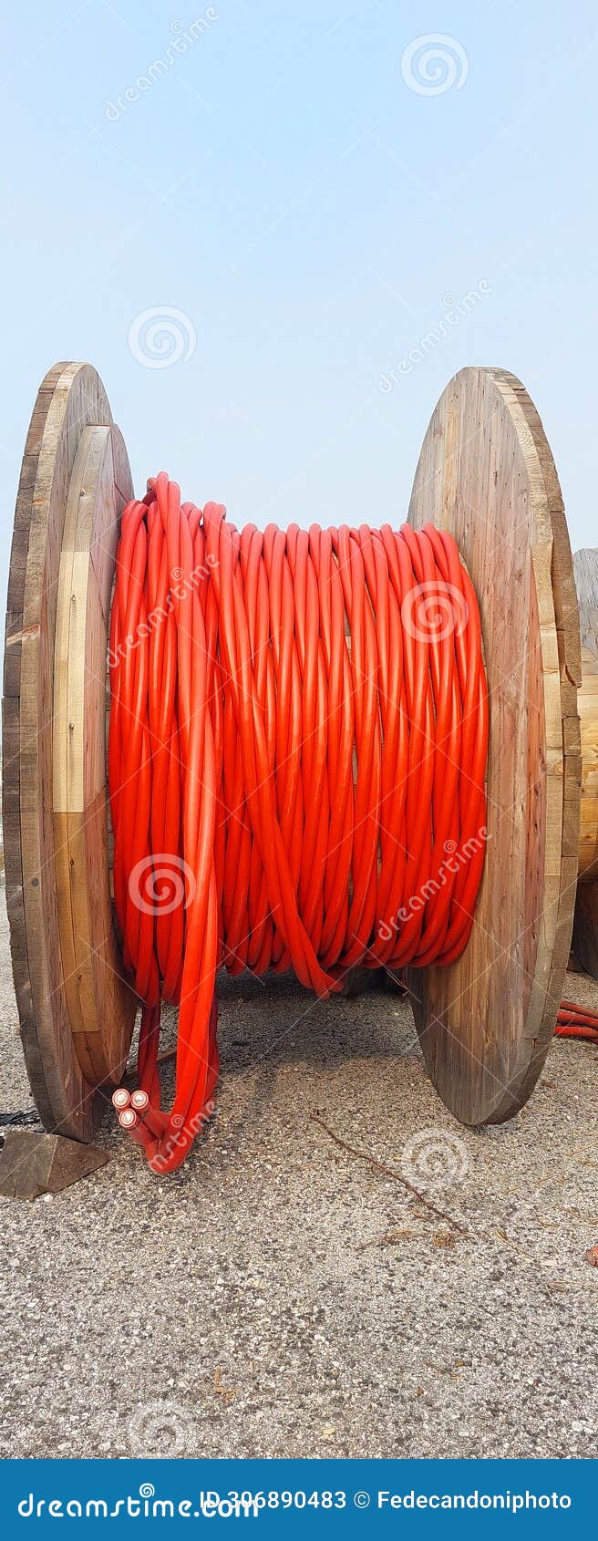BIG High-voltage Cable Drum Also Called Electrical Conductor Reel with ...
