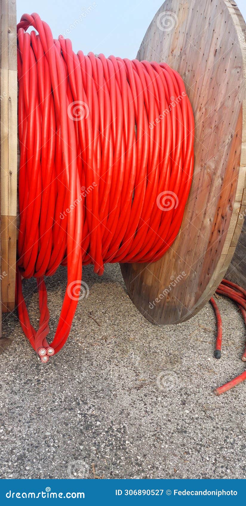 BIG High-voltage Cable Drum Also Called Electrical Conductor Reel with ...