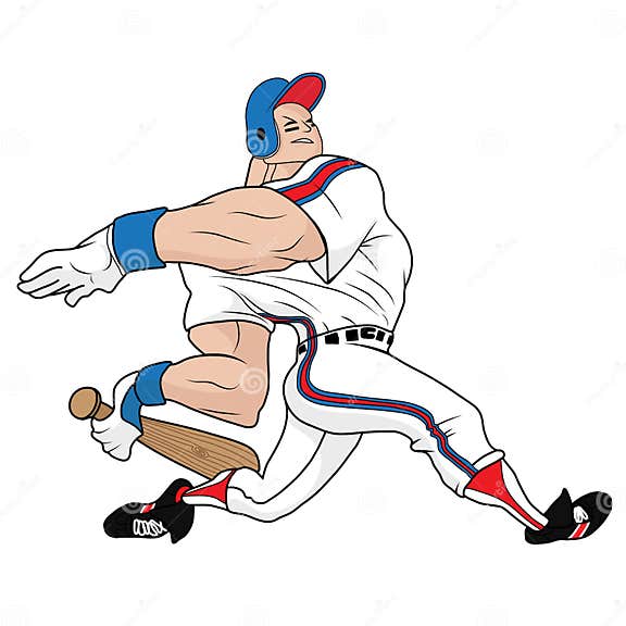 Big Hitter stock vector. Illustration of baseball, hitter - 17912138