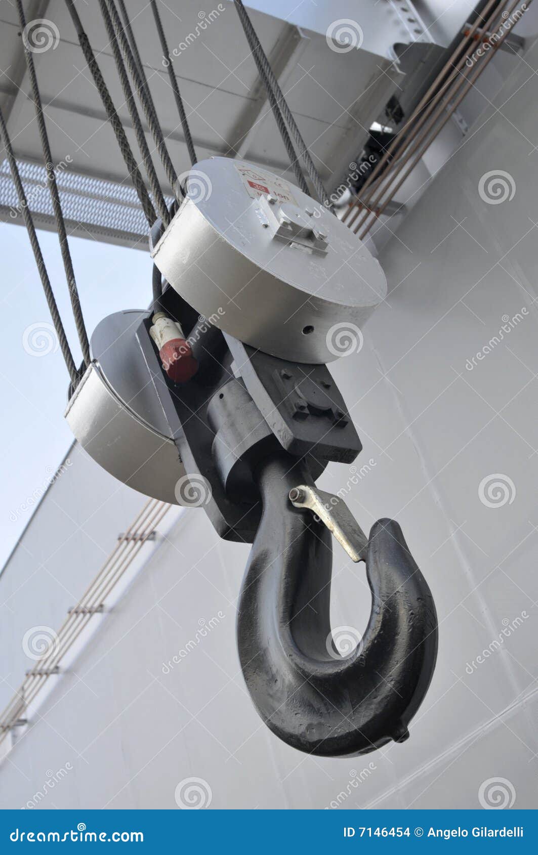 Big hook stock photo. Image of construction, industry - 7146454