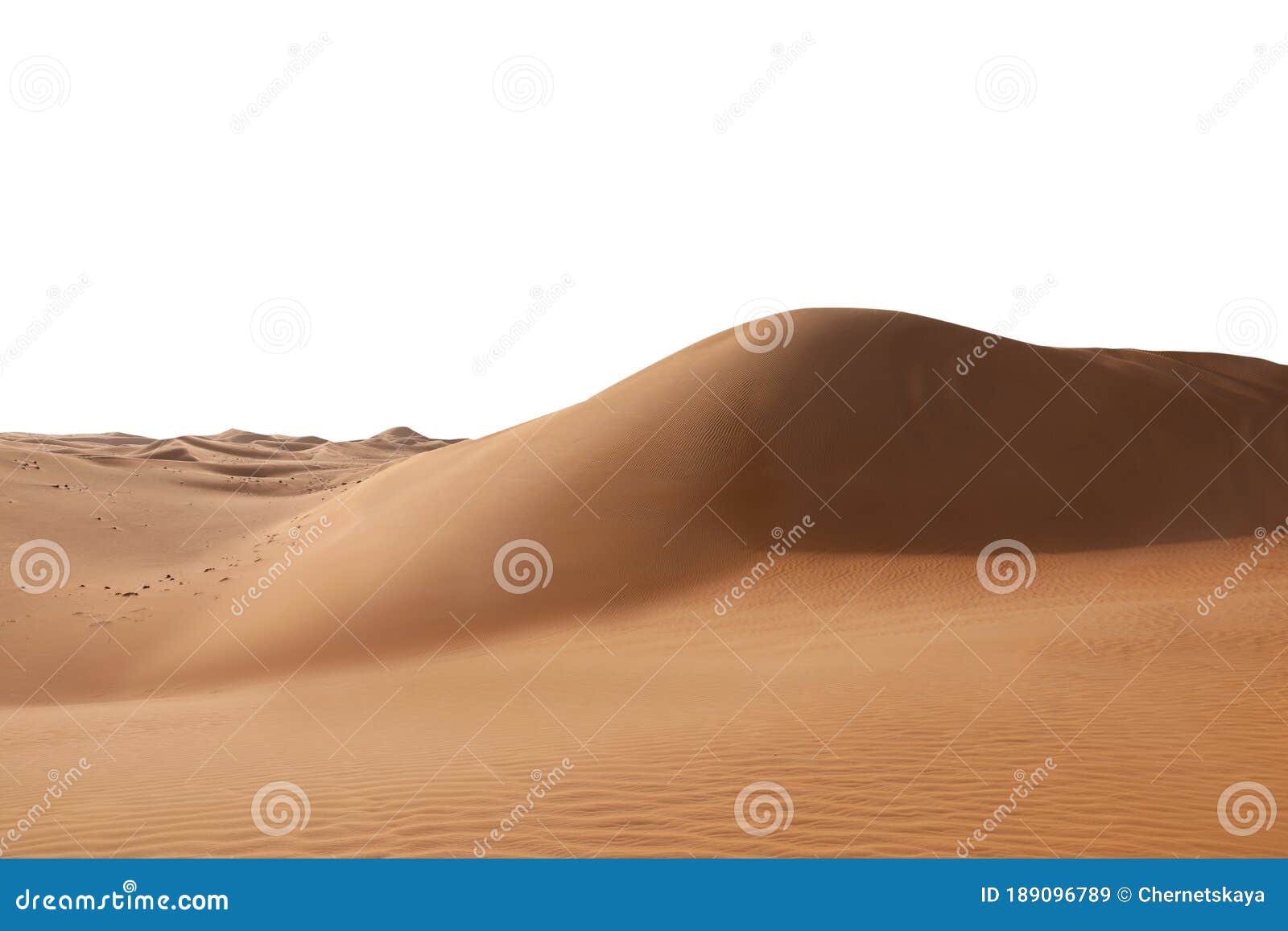 Big Hot Sand Dune on Background Stock Image - Image of golden, scenic ...