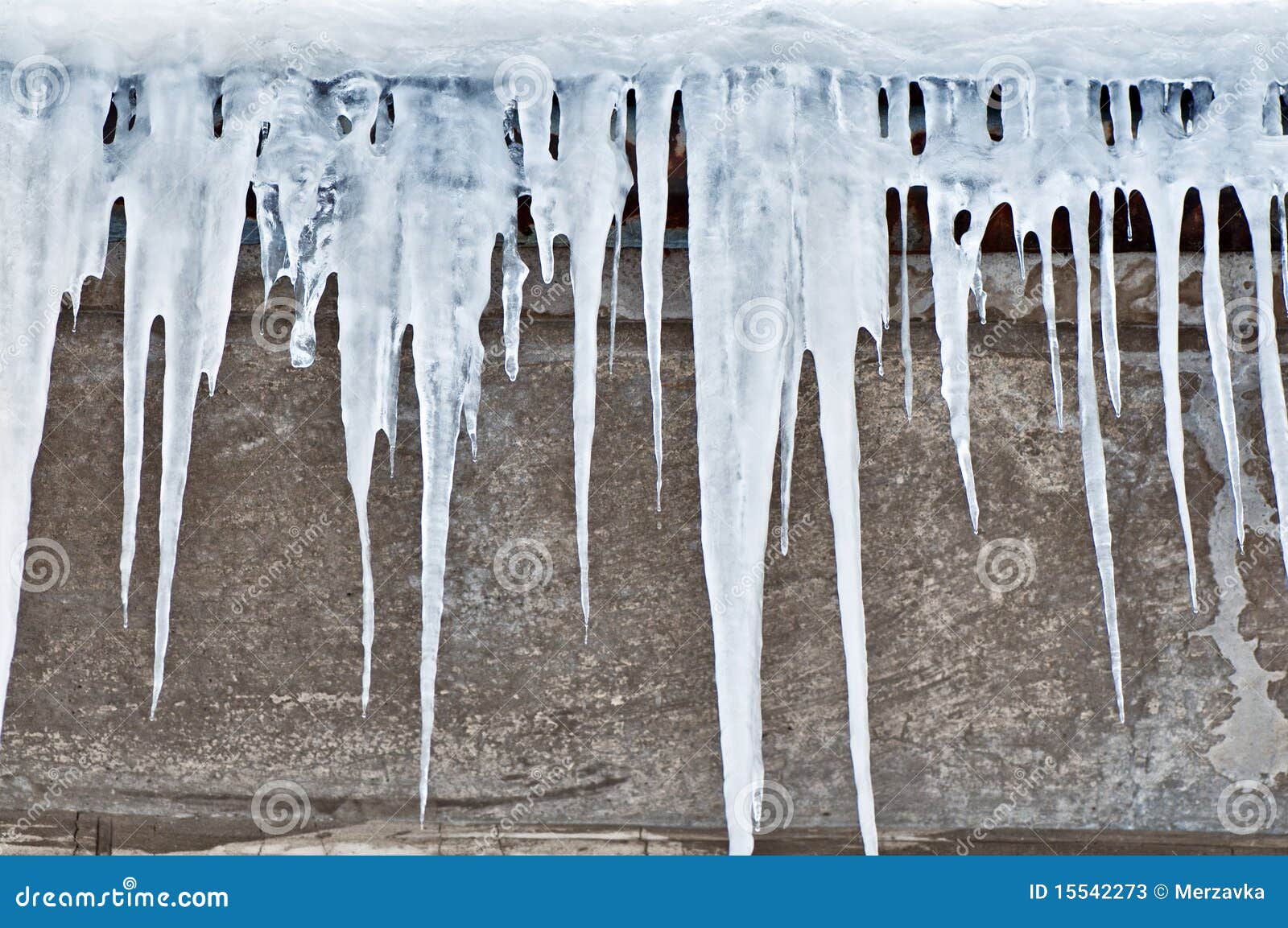 Big Icicles Stock Photos - Image: 15542273