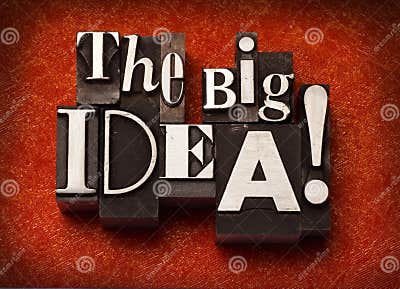 The Big Idea! stock image. Image of business, design, surprise - 5160349