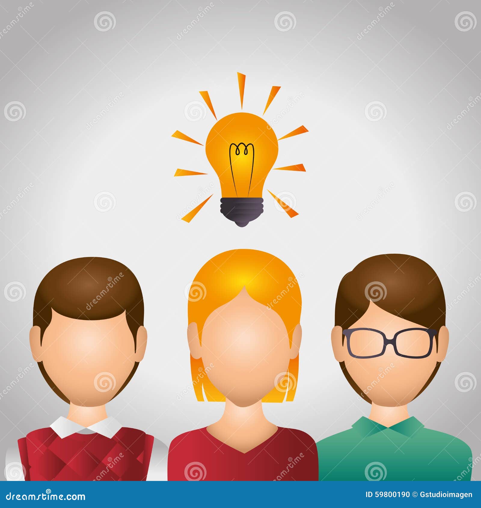 Big Idea, Creative and Intelligence Stock Vector - Illustration of ...