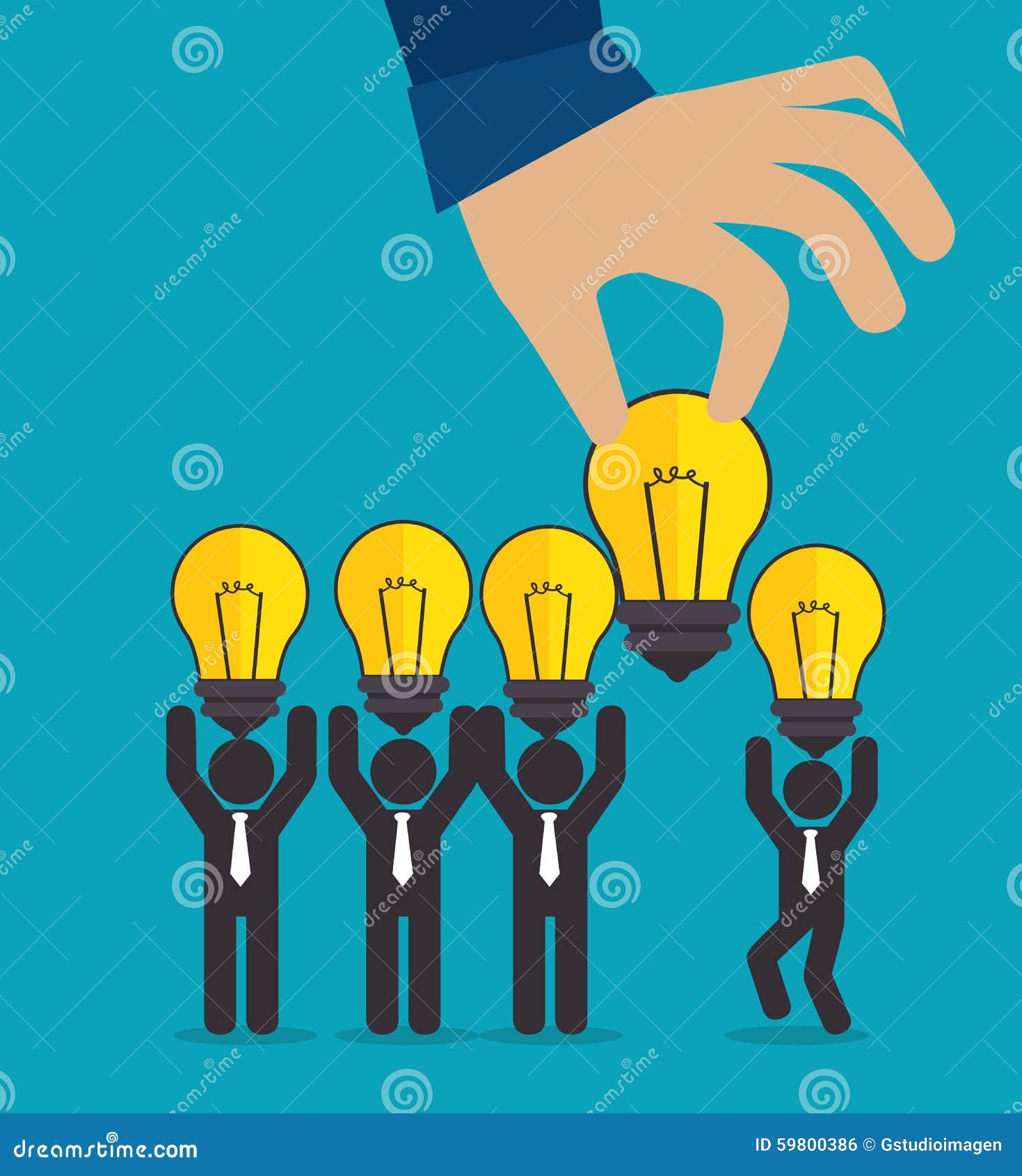 Big Idea, Creative and Intelligence Stock Vector - Illustration of ...