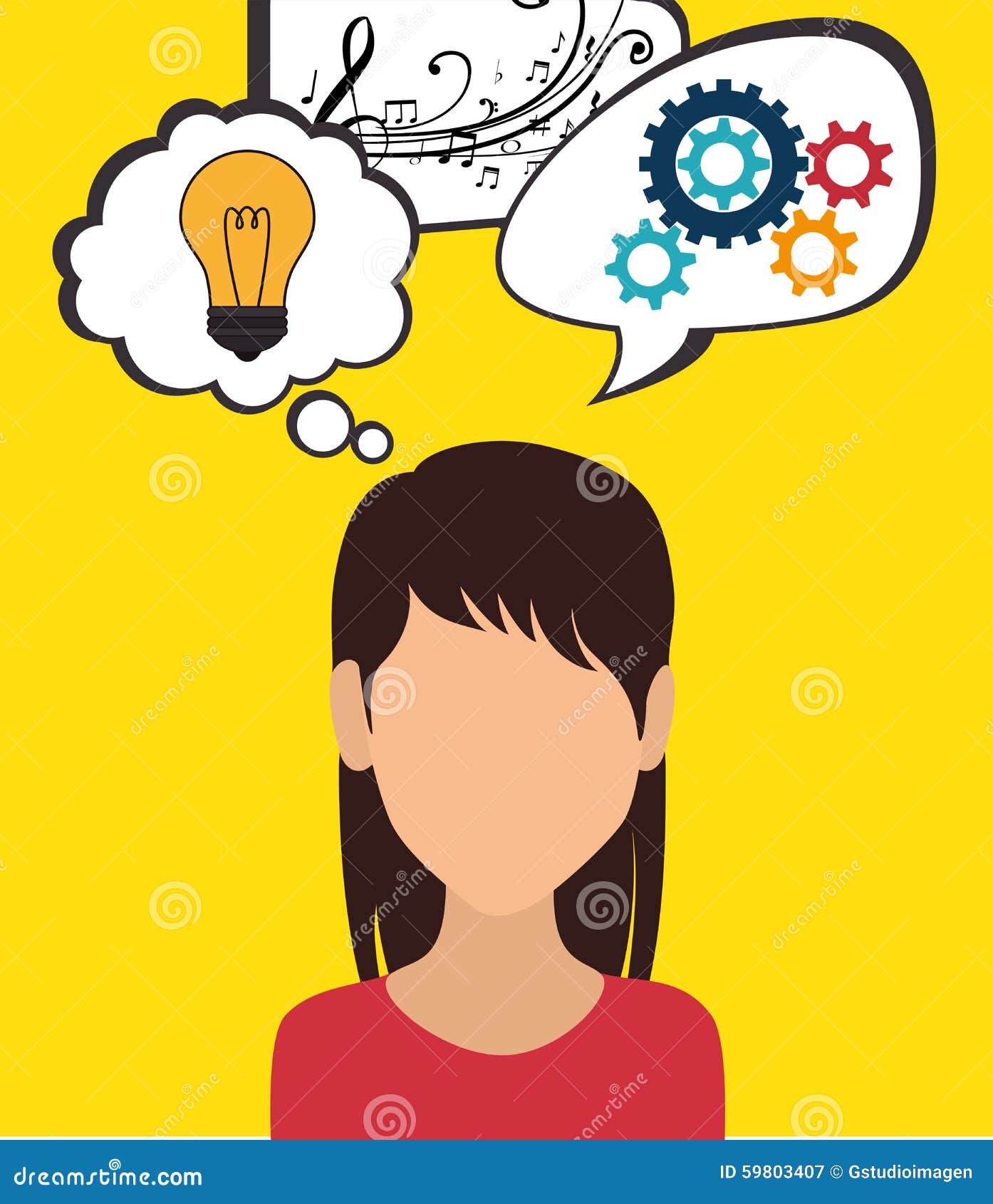 Big Idea, Creative and Intelligence Stock Vector - Illustration of ...