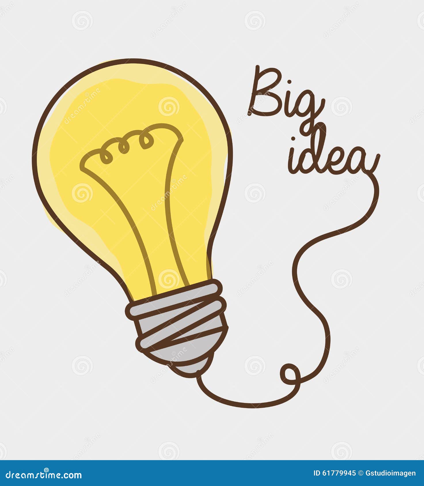 Big Idea and Creative Thinking Stock Vector - Illustration of ...