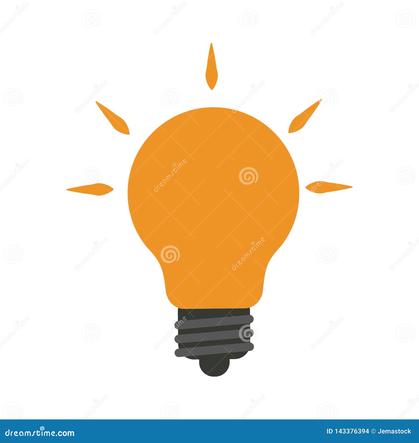 Big idea symbol stock vector. Illustration of advance - 143376394