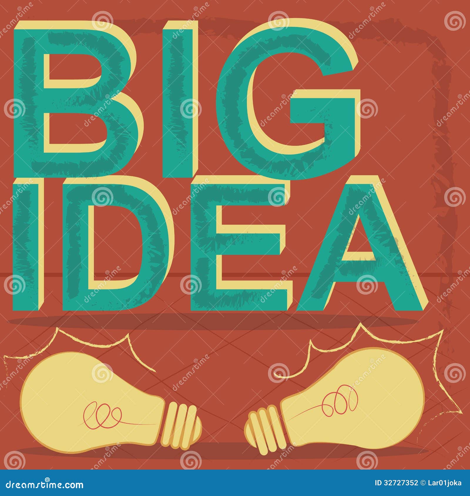 Big idea stock vector. Illustration of break, dream, marketing - 32727352