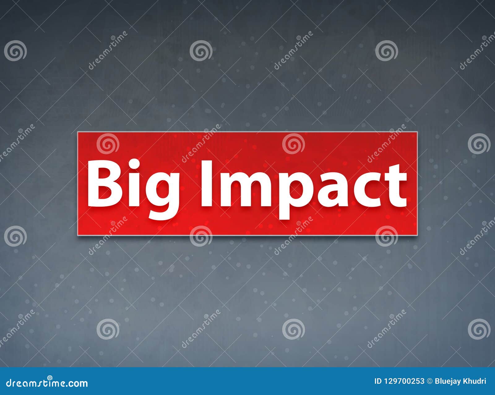 Big Impact Red Banner Abstract Background Stock Illustration ...