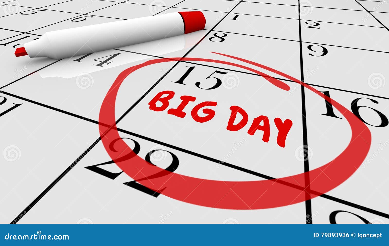 Big Important Day Date Reminder Circled Calendar Stock Illustration ... Big Important Day Date Reminder Circled Calendar Stock Illustration ...