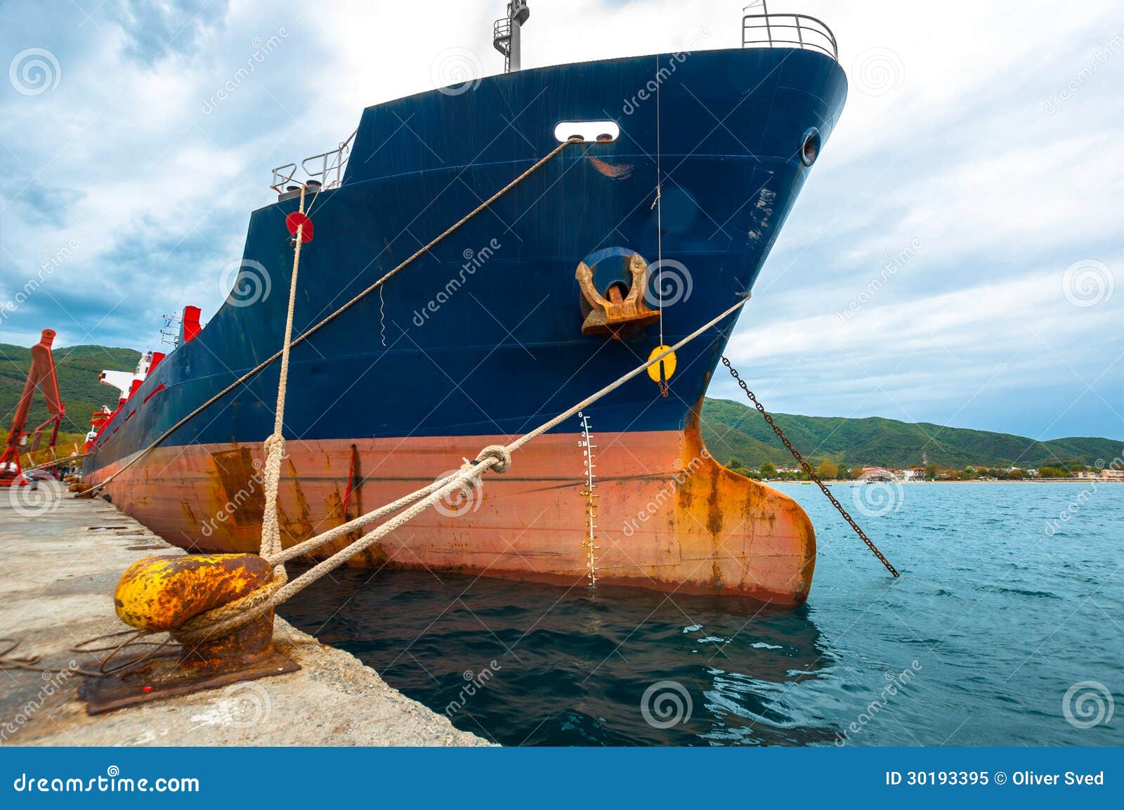 Big Cargo Ship on the Water Stock Image - Image of cargo, boat: 30193395