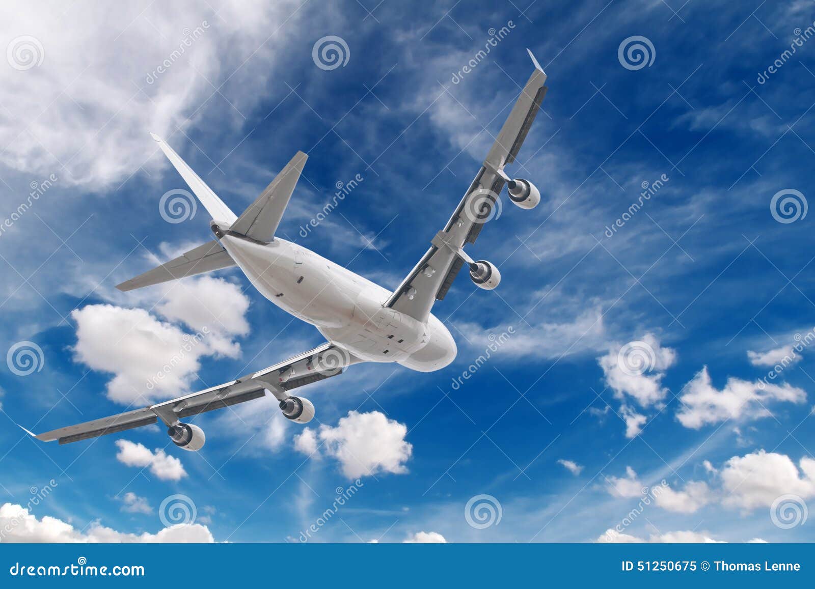 Big jet plane flying stock image. Image of holiday, landing - 51250675