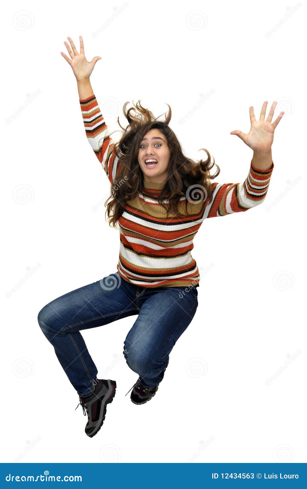 Big jump stock image. Image of happiness, youth, jump - 12434563
