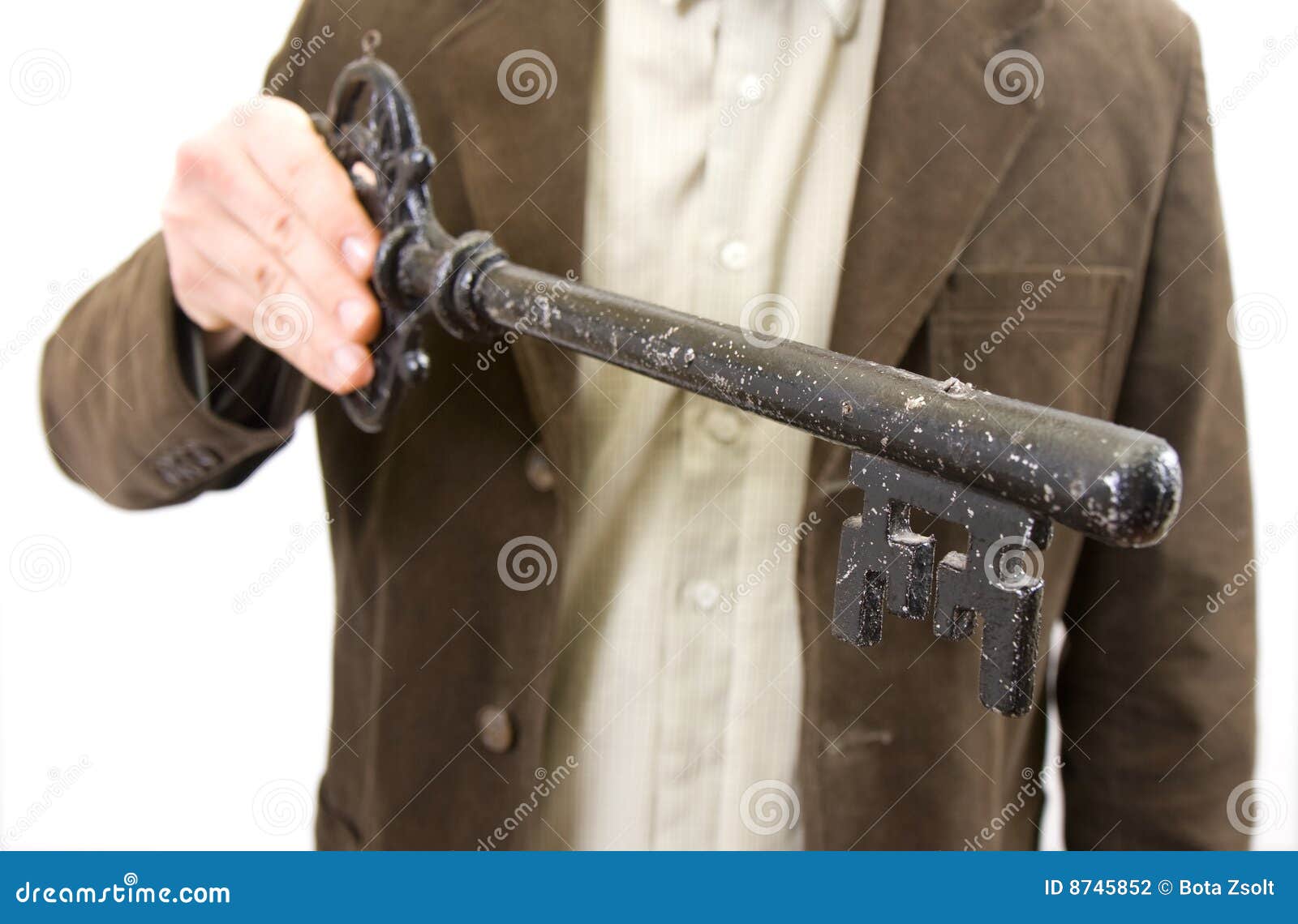 Big key stock photo. Image of career, unlock, lock, young - 8745852