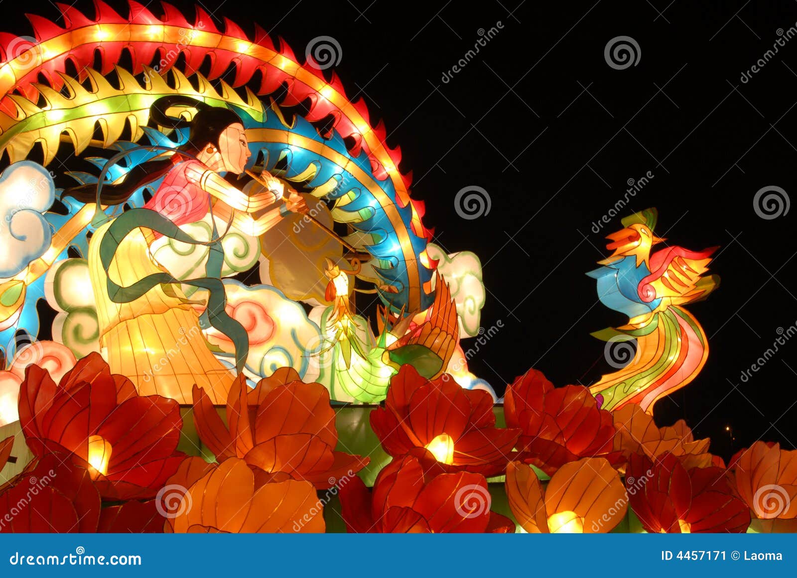 A big Lantern stock image. Image of qingdao, resplendent - 4457171