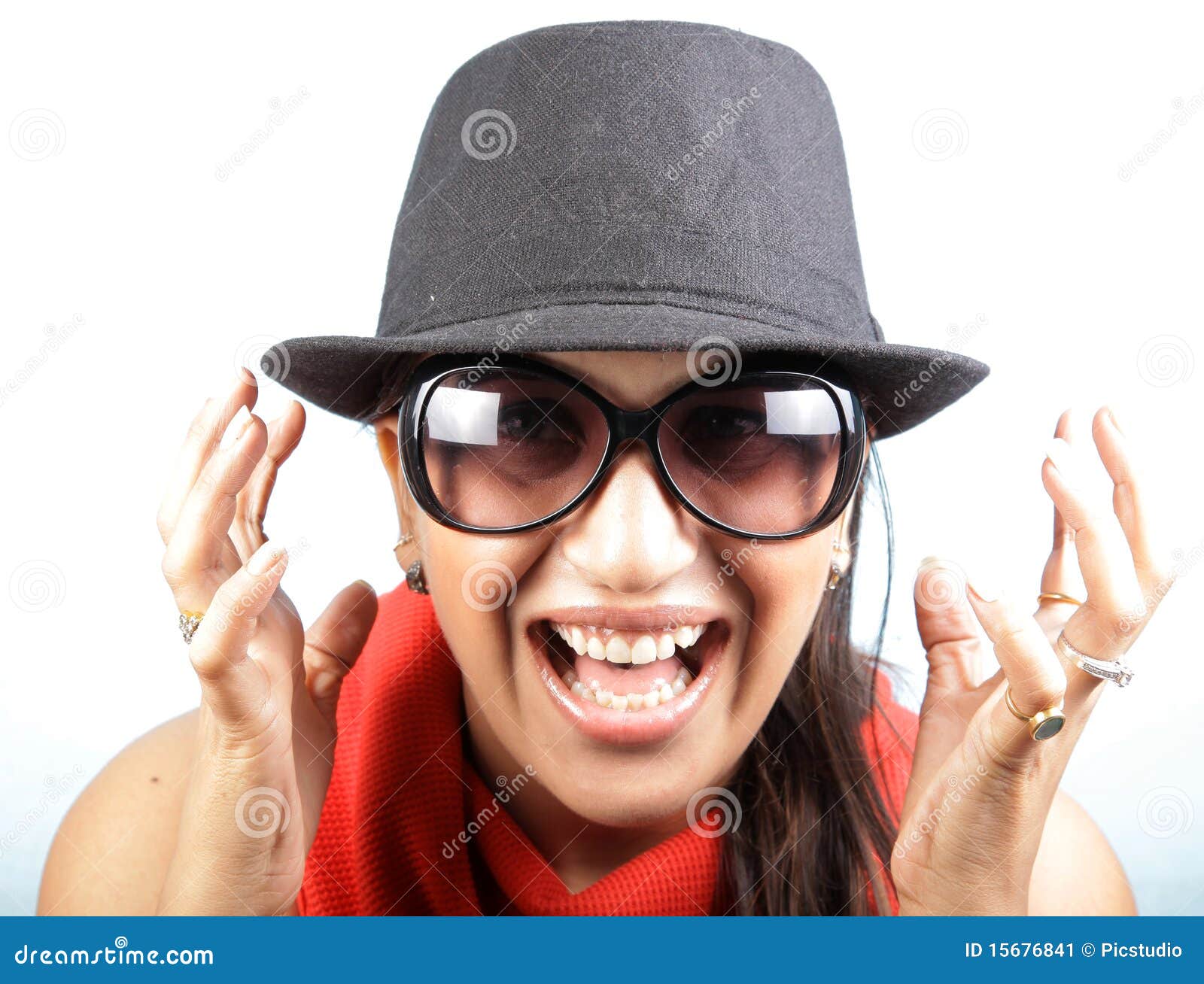 Big laugh stock image. Image of lips, closeup, female - 15676841