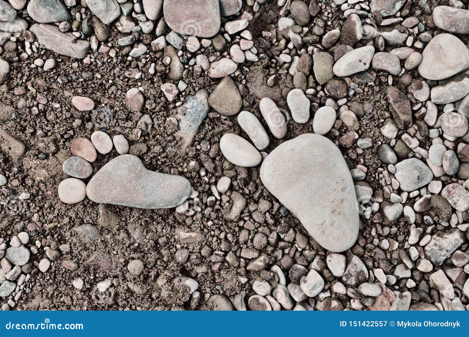 Big leg from a stone stock image. Image of barefoot - 151422557