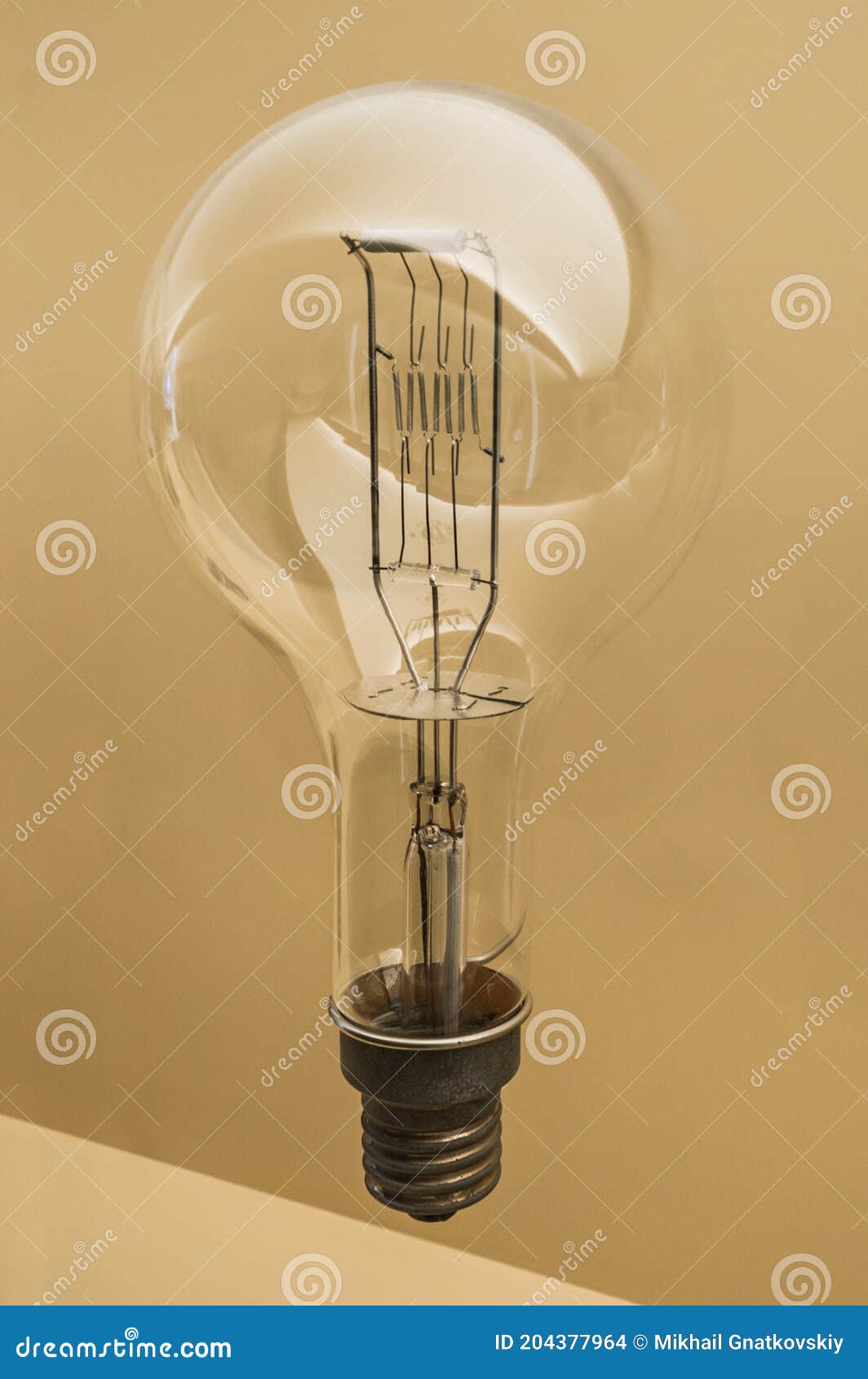 Big light bulb stock photo. Image of equipment, household - 204377964