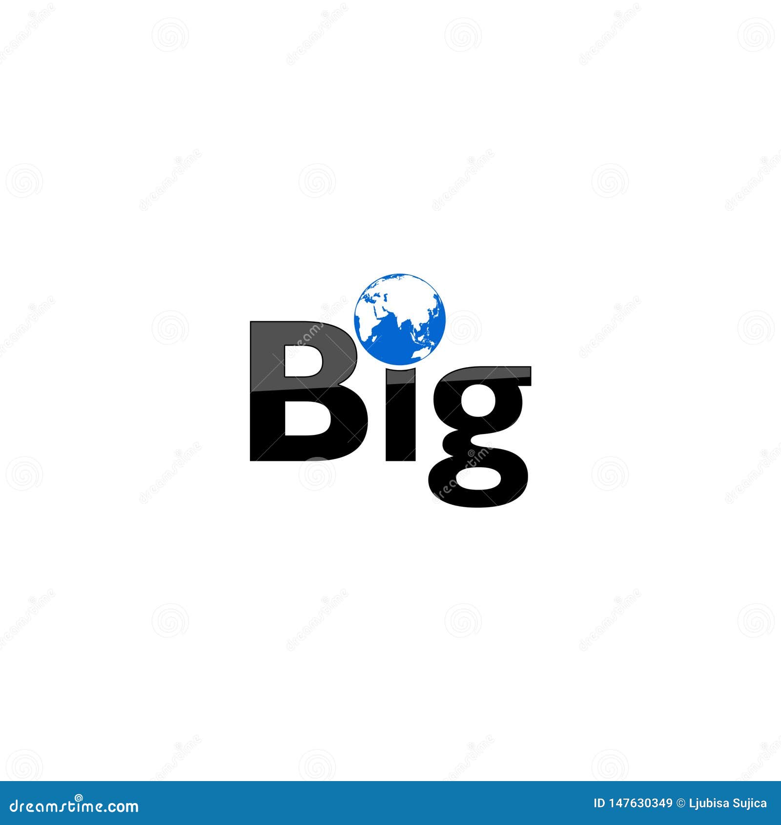 Big logo icon sign stock vector. Illustration of barcelona - 147630349