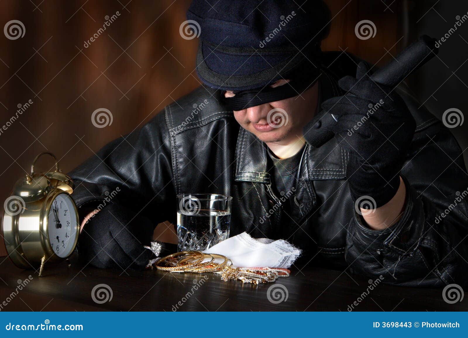 Big Loot stock image. Image of jewelry, convict, bracelet - 3698443