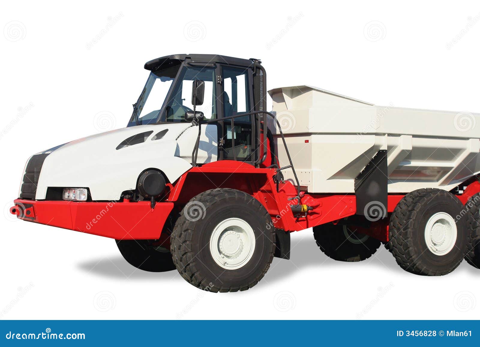Big lorry stock photo. Image of build, wheels, dump, dumper - 3456828