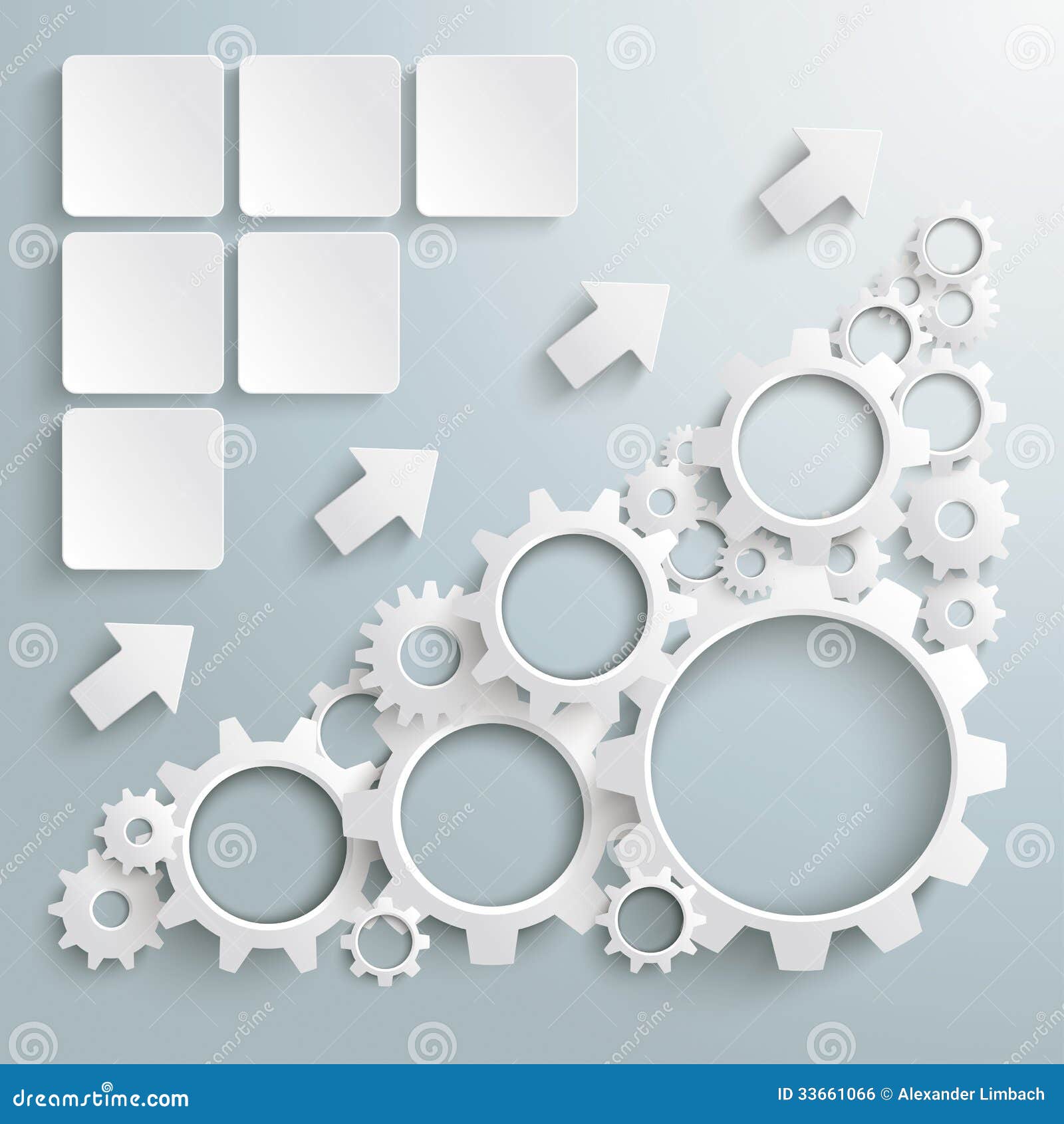 Big Machine White Gears Chart Piad Stock Illustrations – 3 Big Machine ...