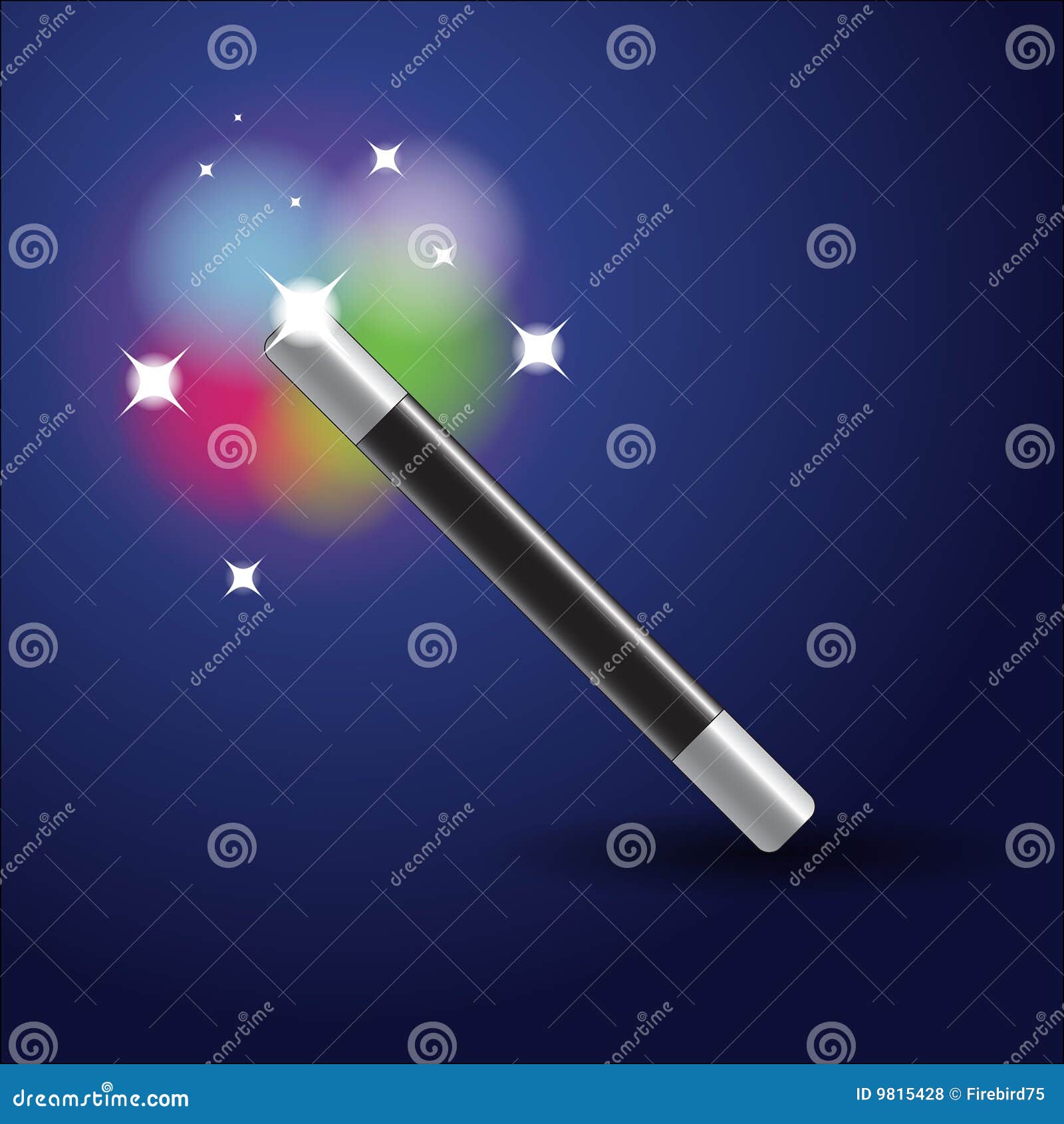 Mag With Magic Stick 03 Stock Photo | CartoonDealer.com #97754106