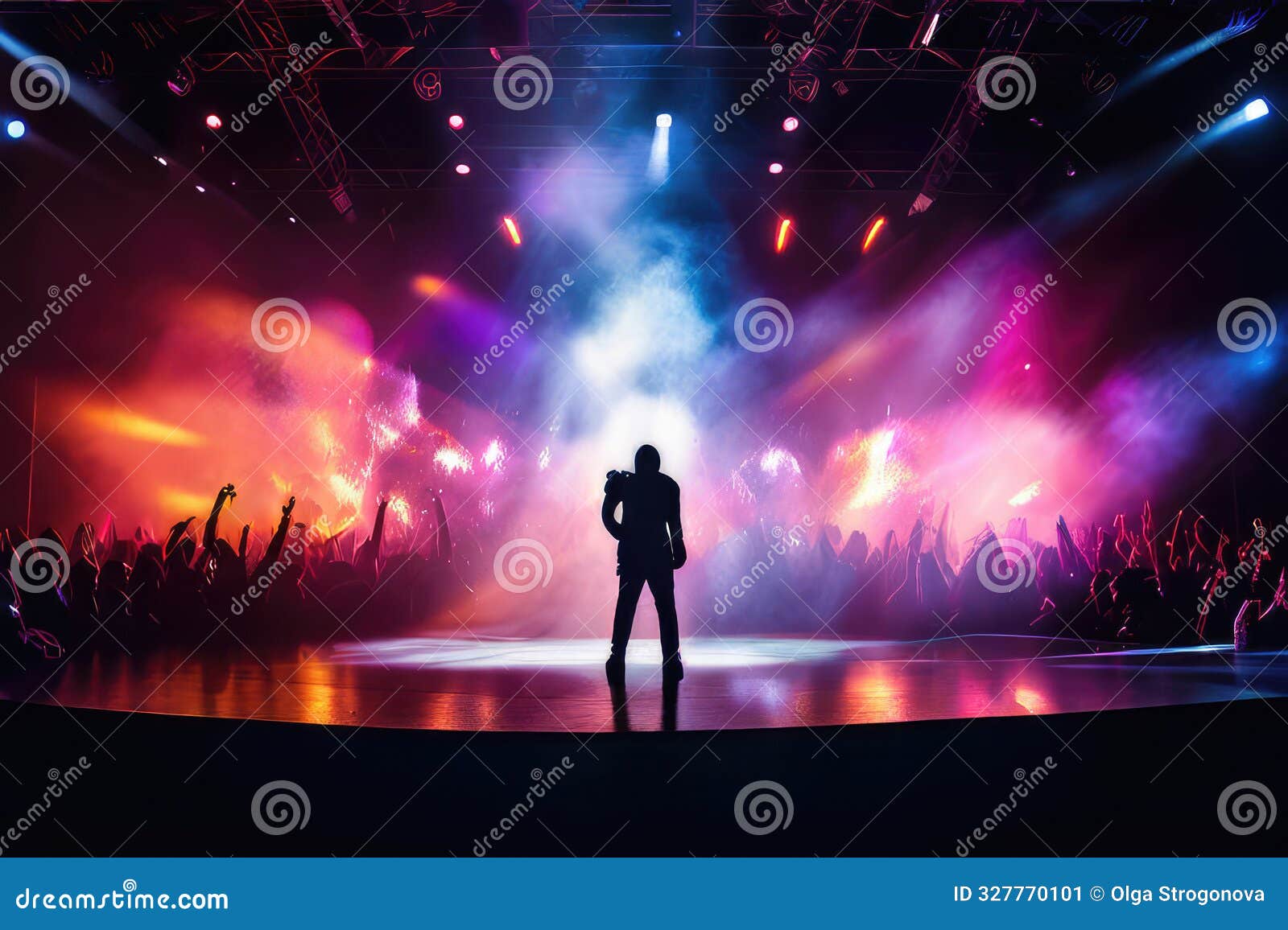 A big mass event. Concert stock image. Image of people - 327770101