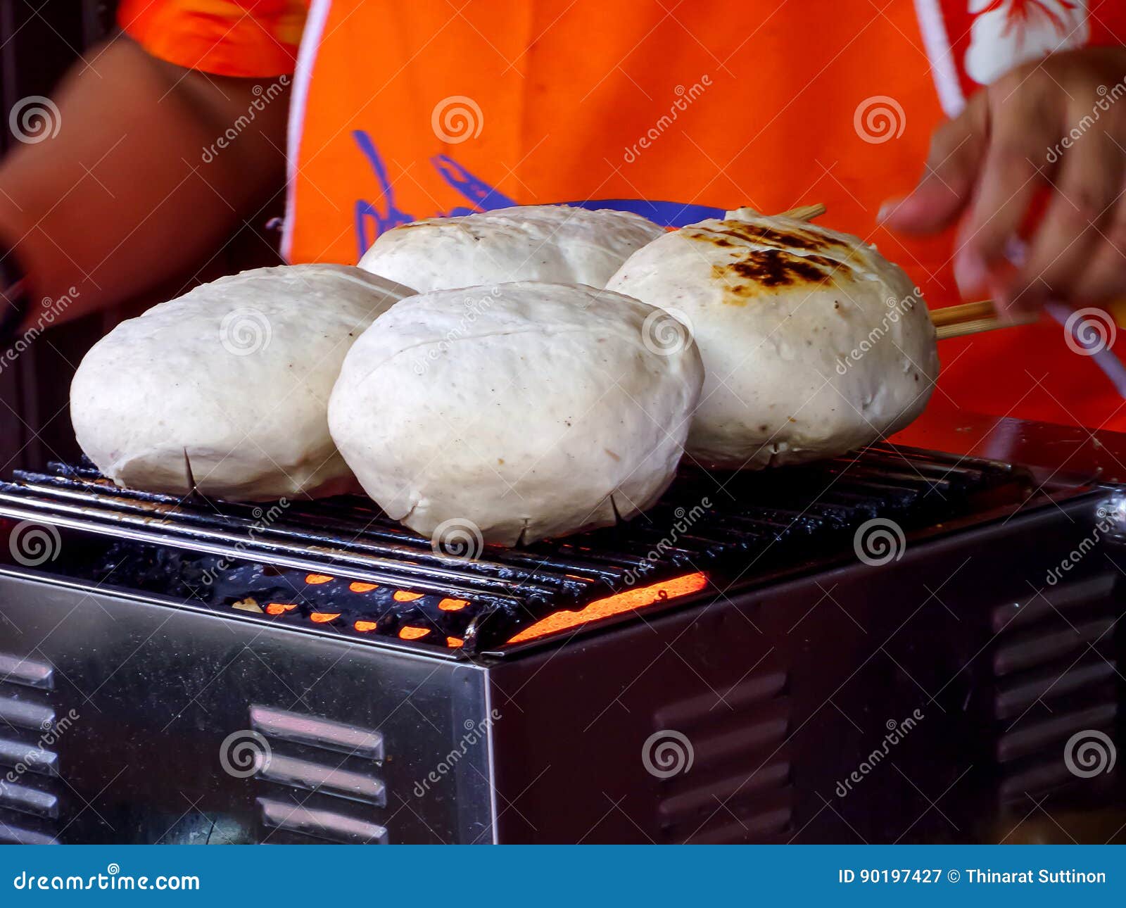 Big meat ball stock image. Image of healthy, thai, sauce - 90197427