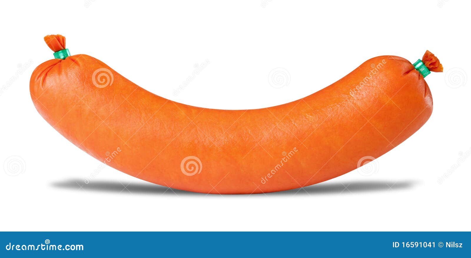 Big Meat Sausage - Fleischwurst Stock Image - Image of curve, beef ...