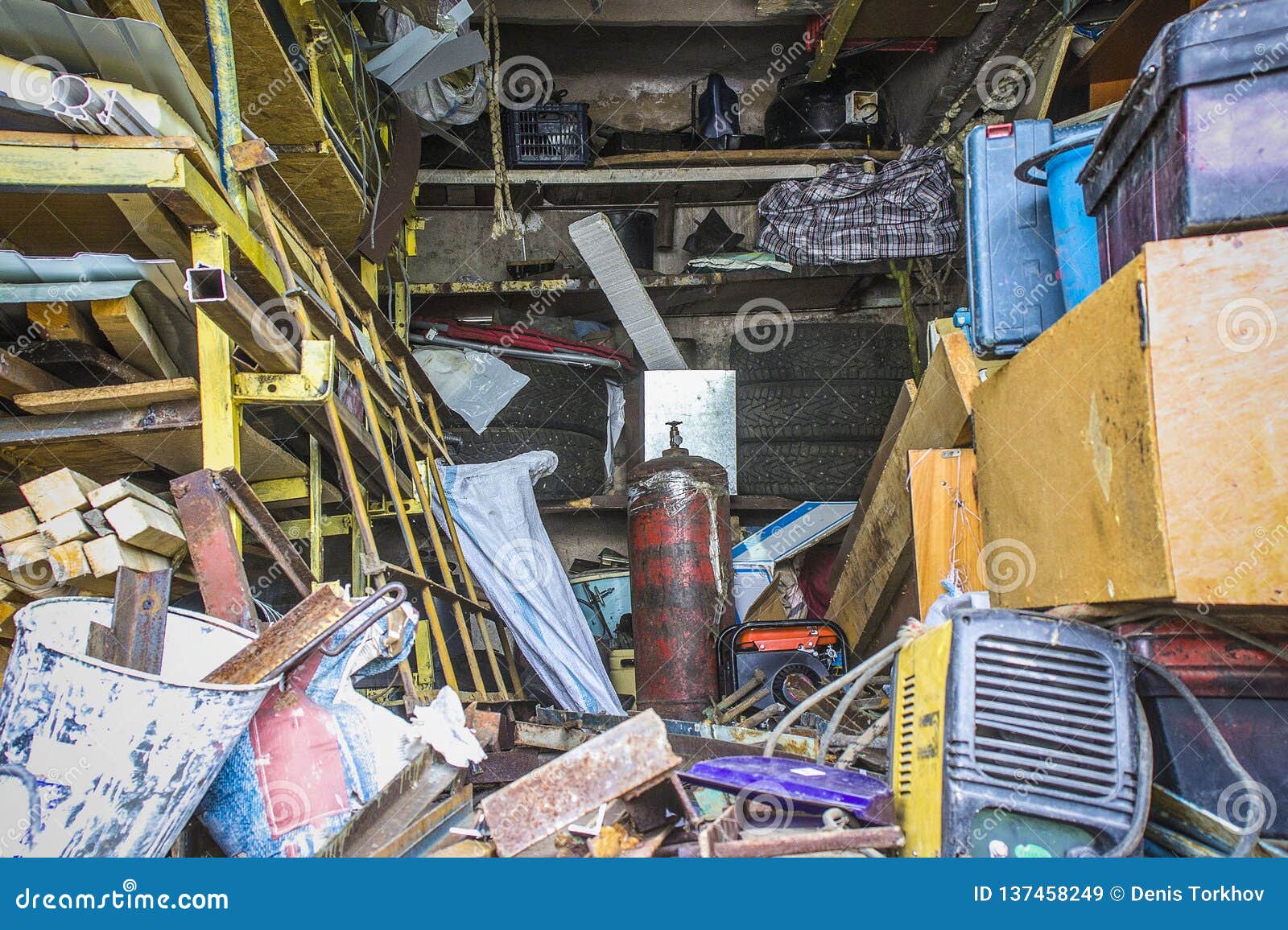 A House In A Big Mess