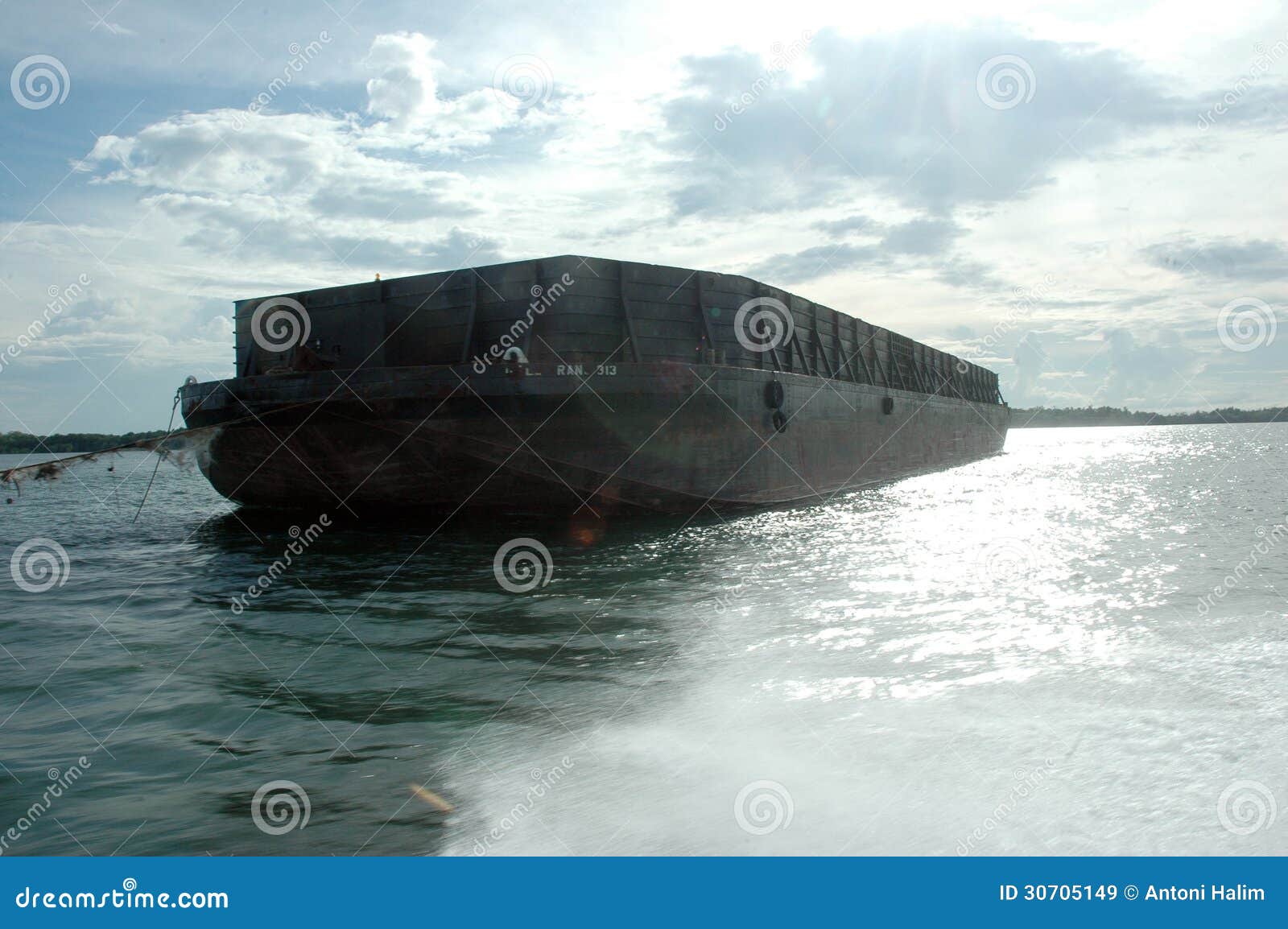 A big metal boat pontoon stock image. Image of deck, footbridge - 30705149