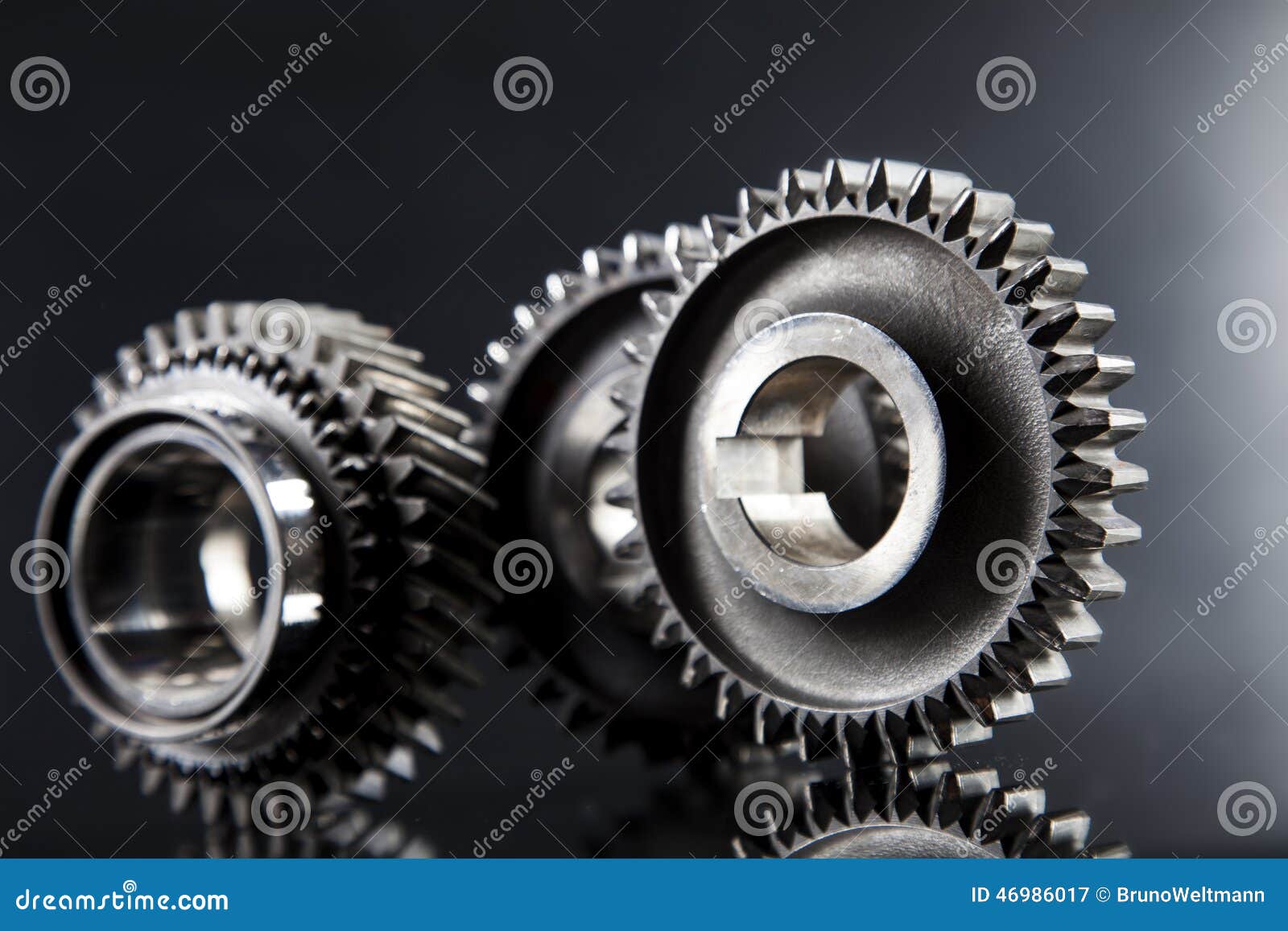 Big metal gears stock image. Image of metal, steel, teeth - 46986017