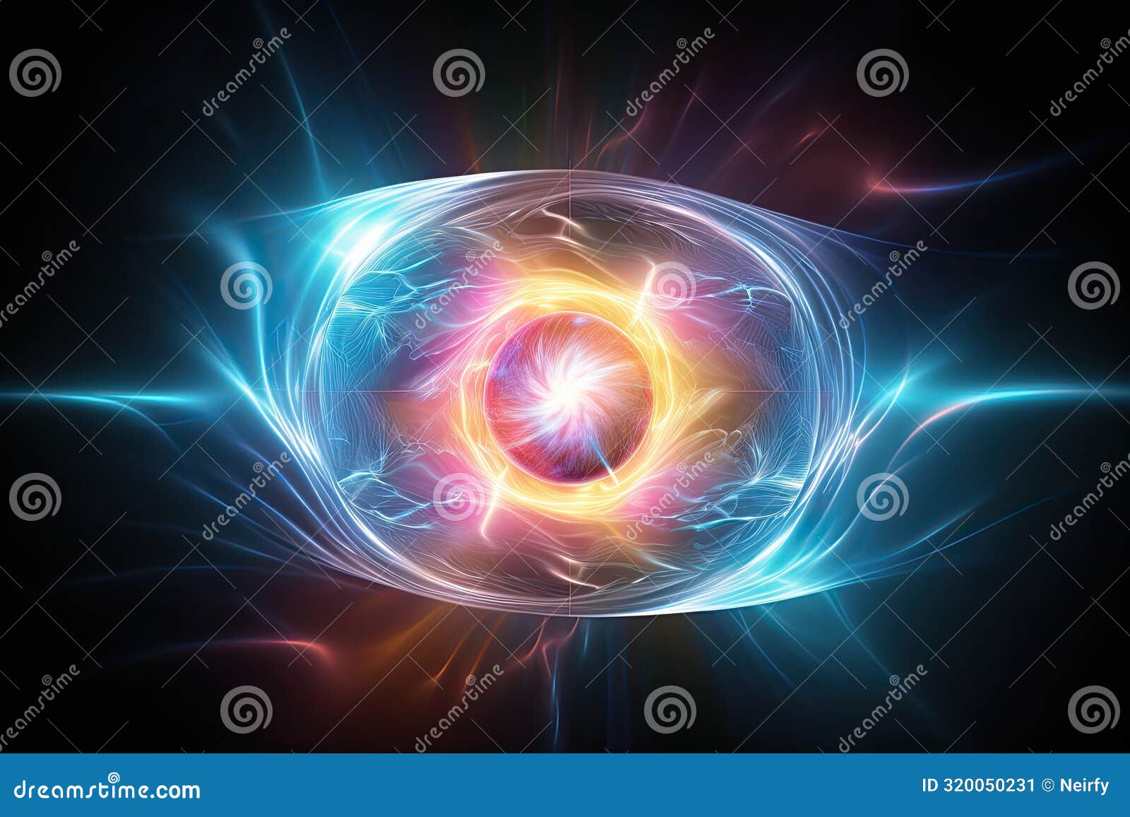 Big Metallic Sphere with Electric Rays, Power of the Gravitational ...